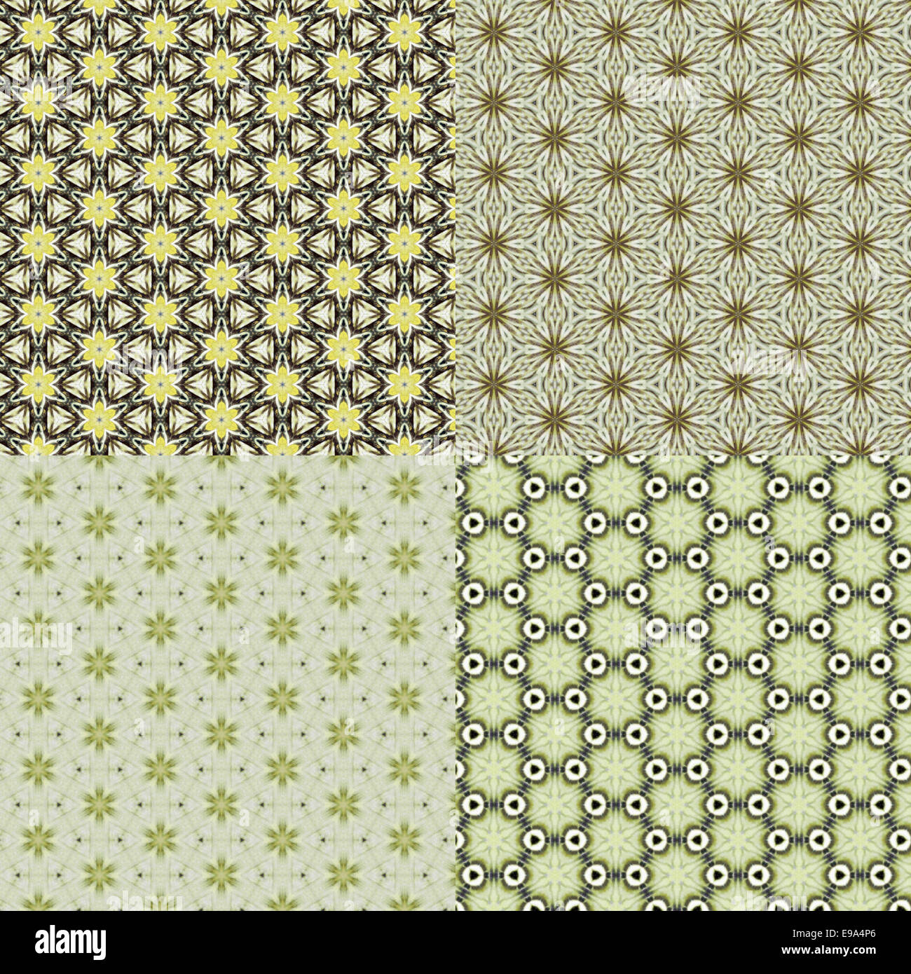 set vintage shabby background with classy patterns Stock Photo - Alamy