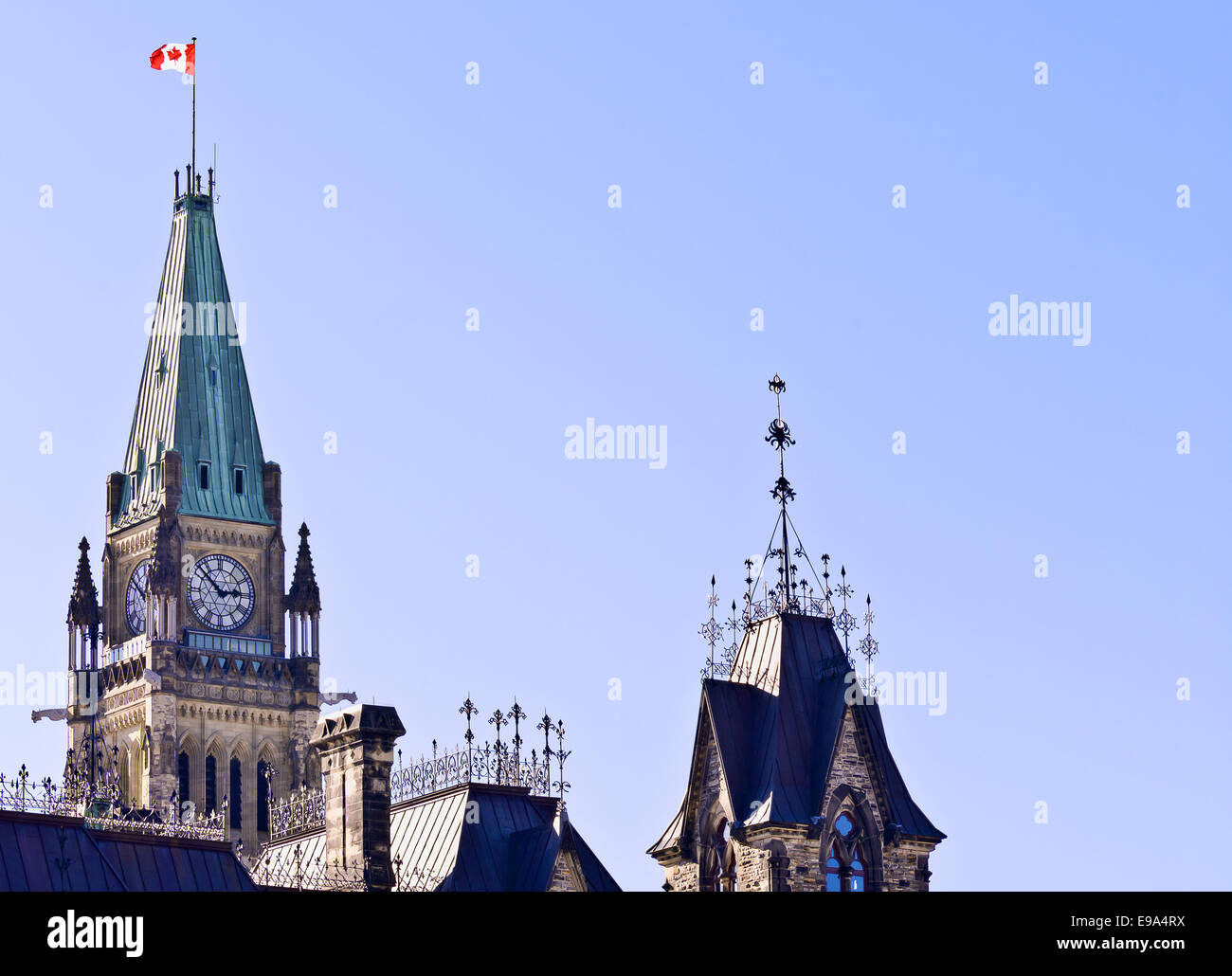 Peace tower flag hi-res stock photography and images - Alamy