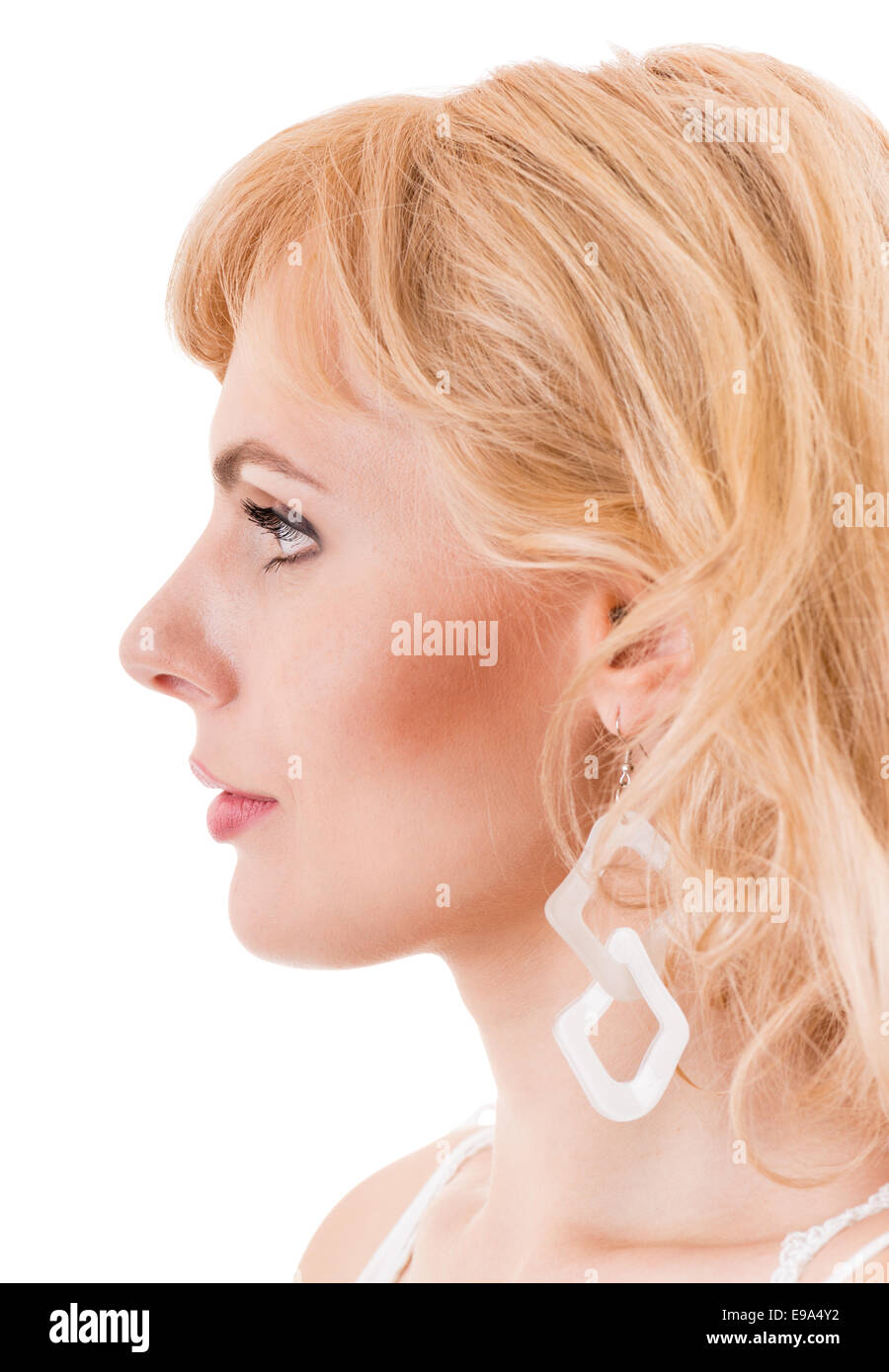 portrait in profile Stock Photo - Alamy
