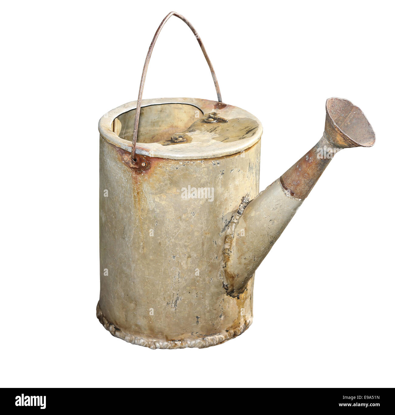 Old galvanized steel hi-res stock photography and images - Alamy