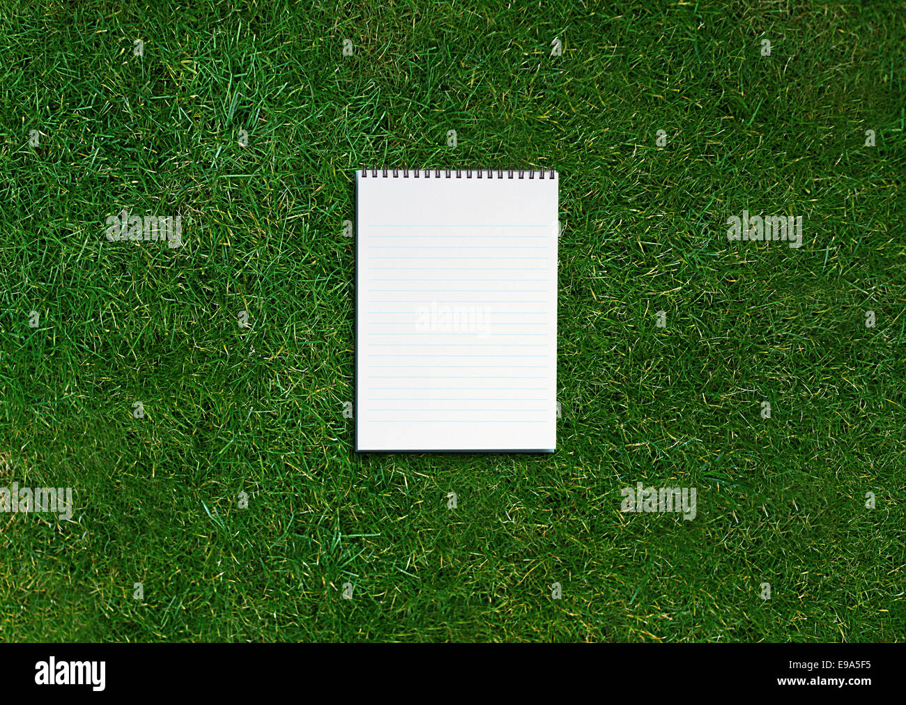 blank opened notebook Stock Photo - Alamy