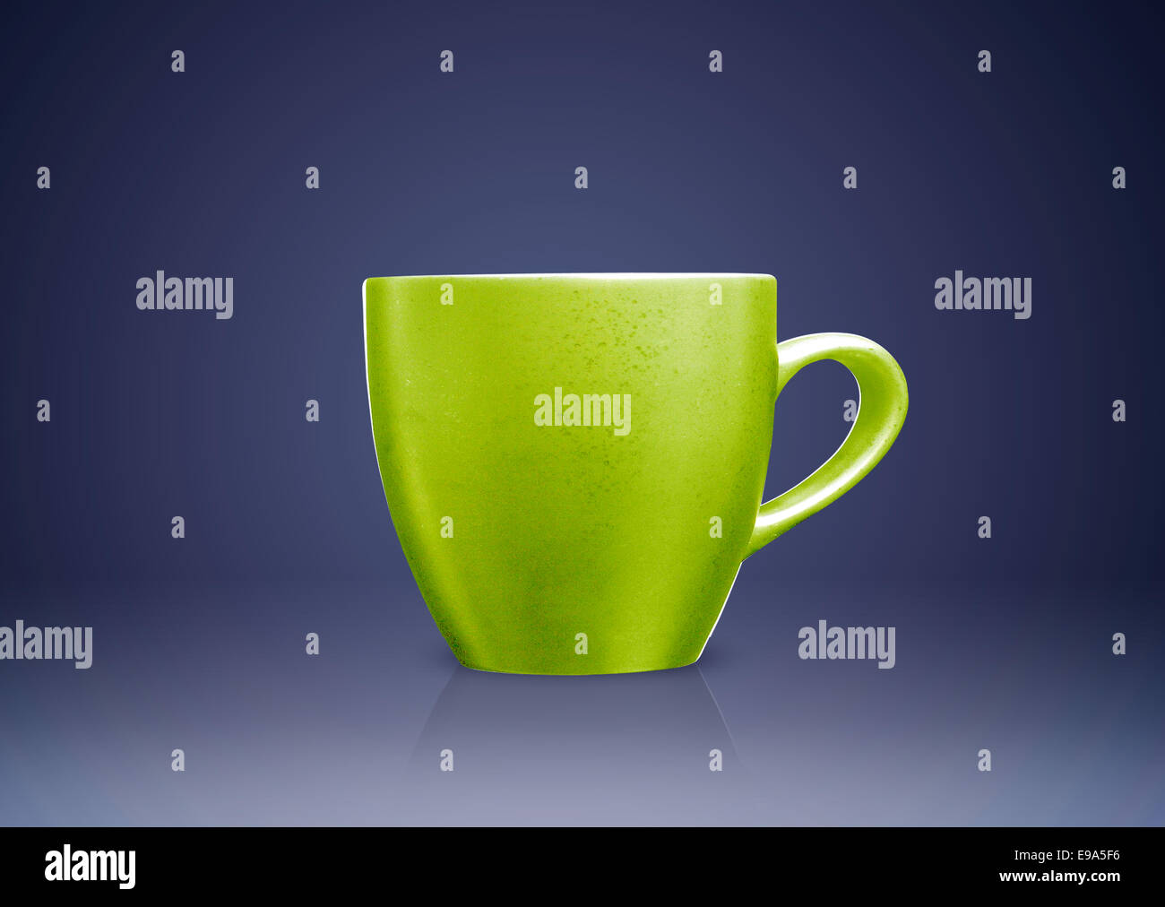 Green tea mug Stock Photo - Alamy