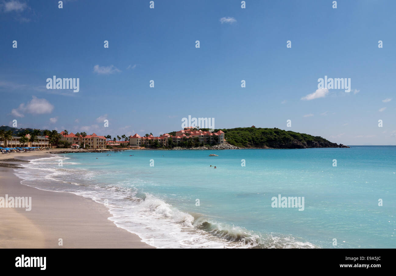 Timeshare apartment hotel in St Martin Stock Photo - Alamy