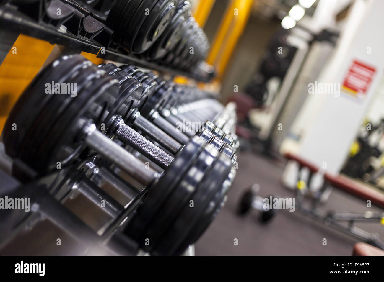 Gym weights hi-res stock photography and images - Alamy