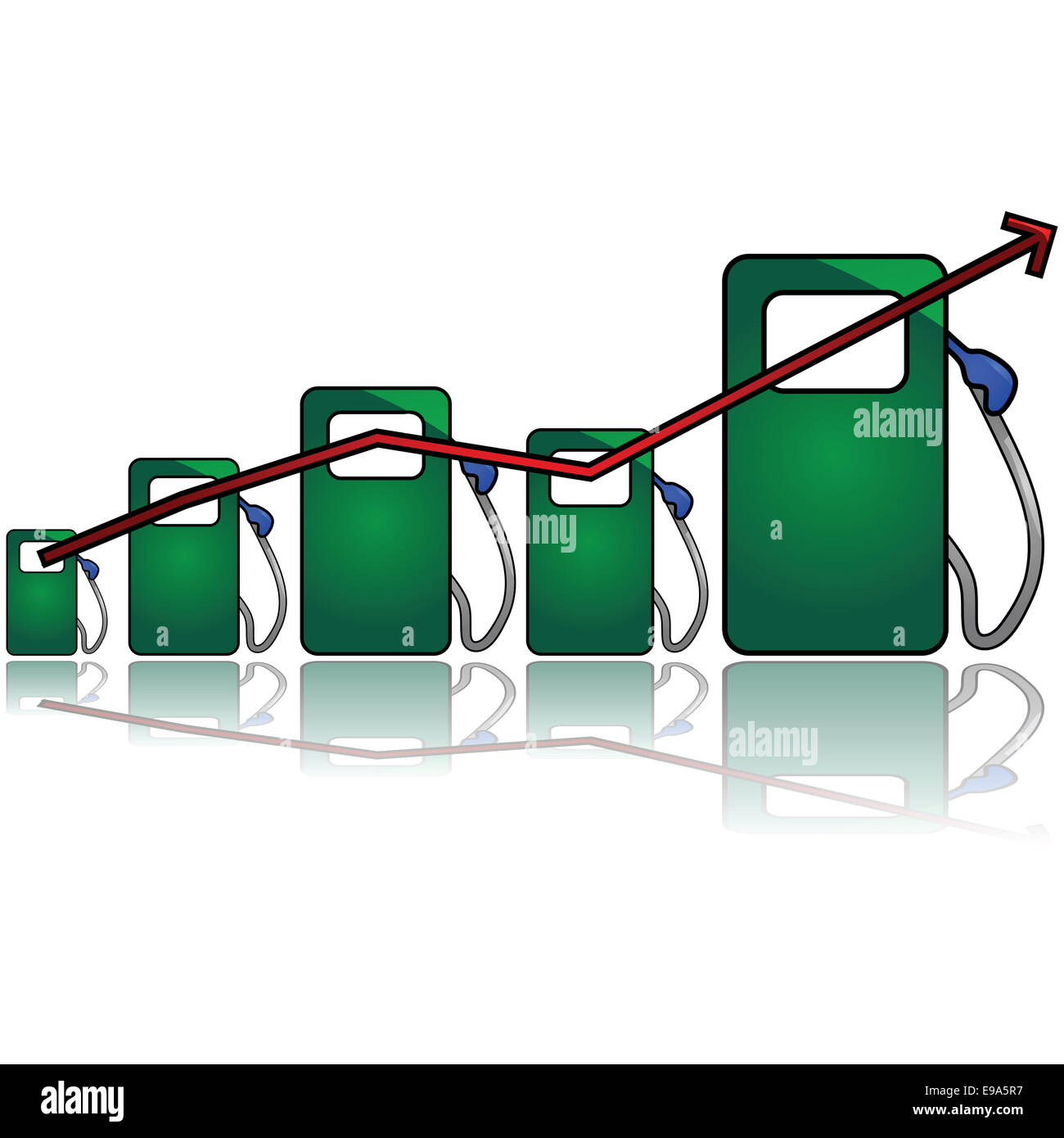 Cartoon gas up hi-res stock photography and images - Alamy