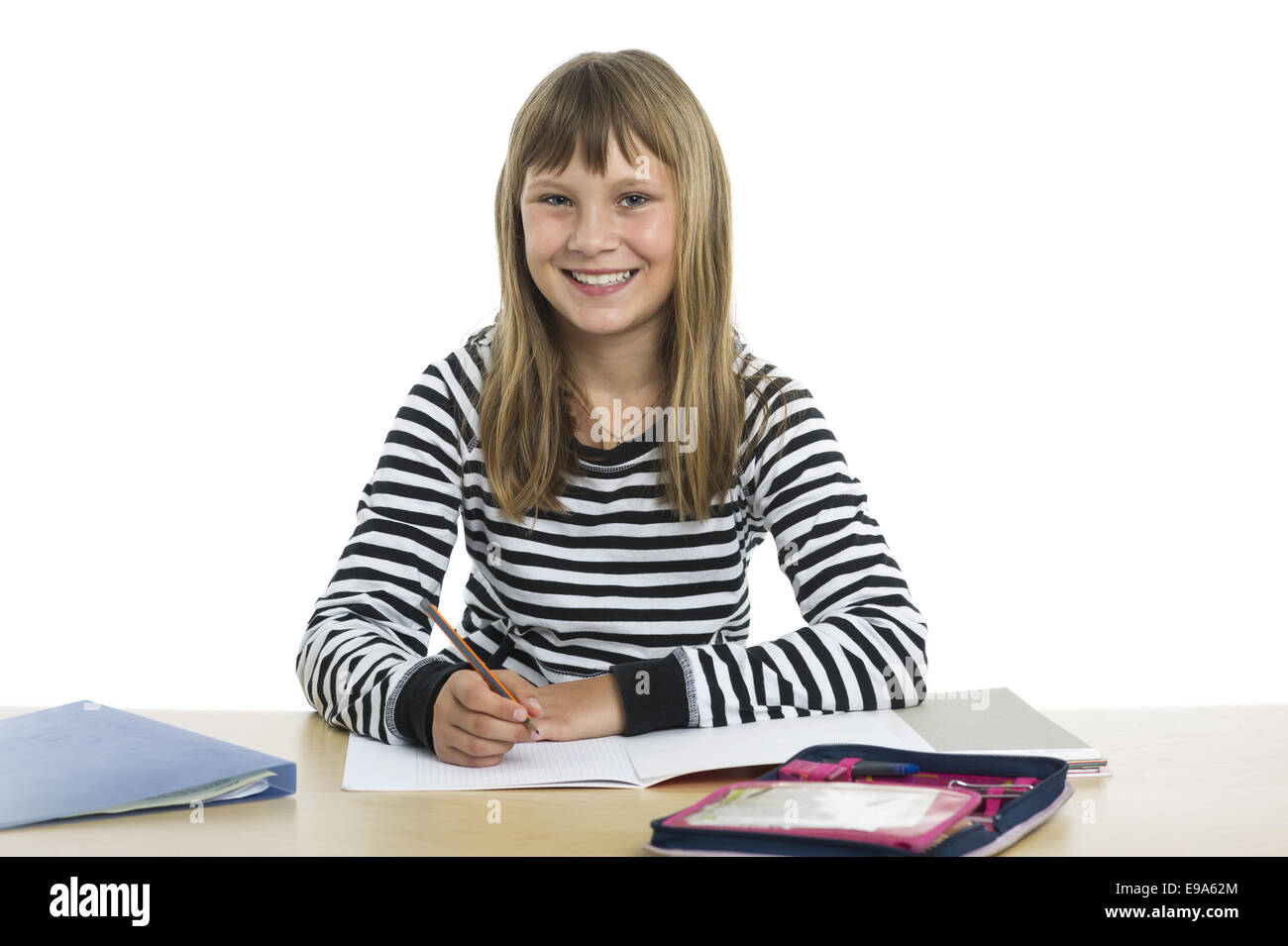 Student at your desk Stock Photo - Alamy