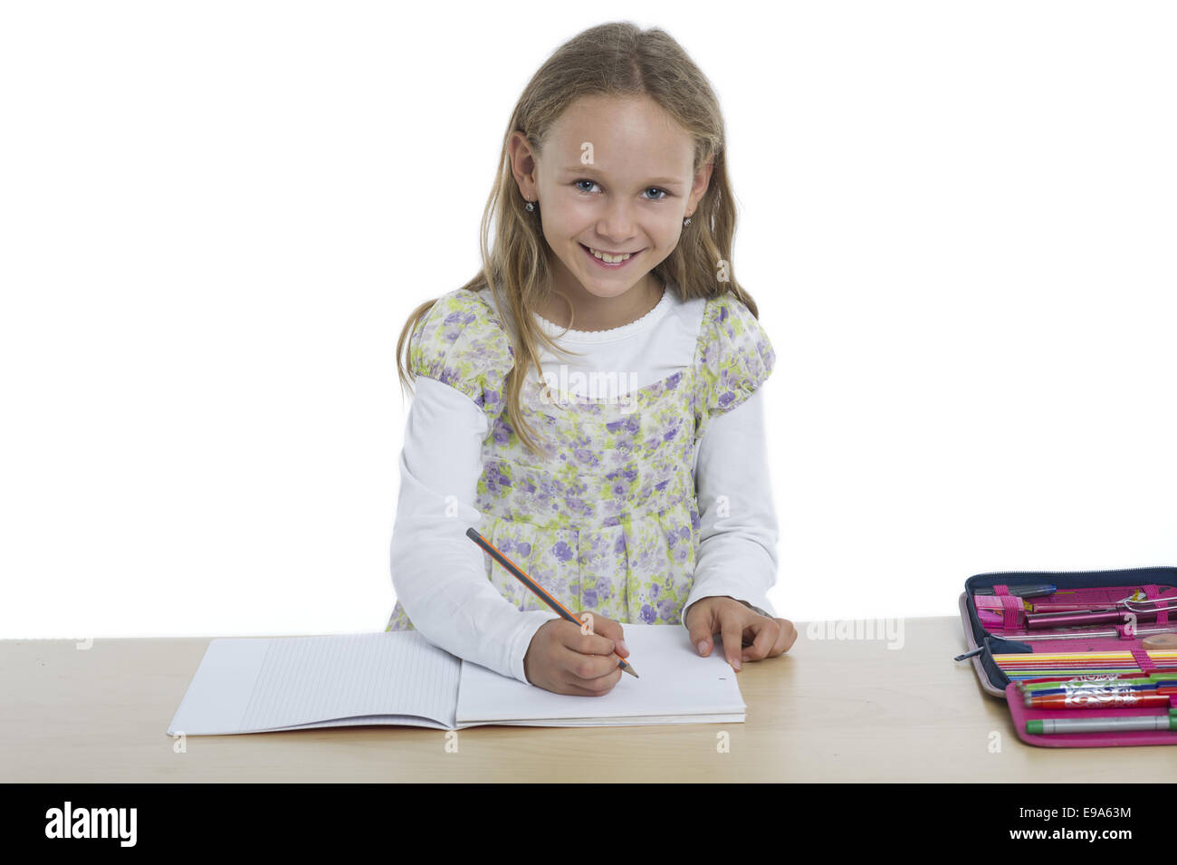 Student at your desk Stock Photo - Alamy