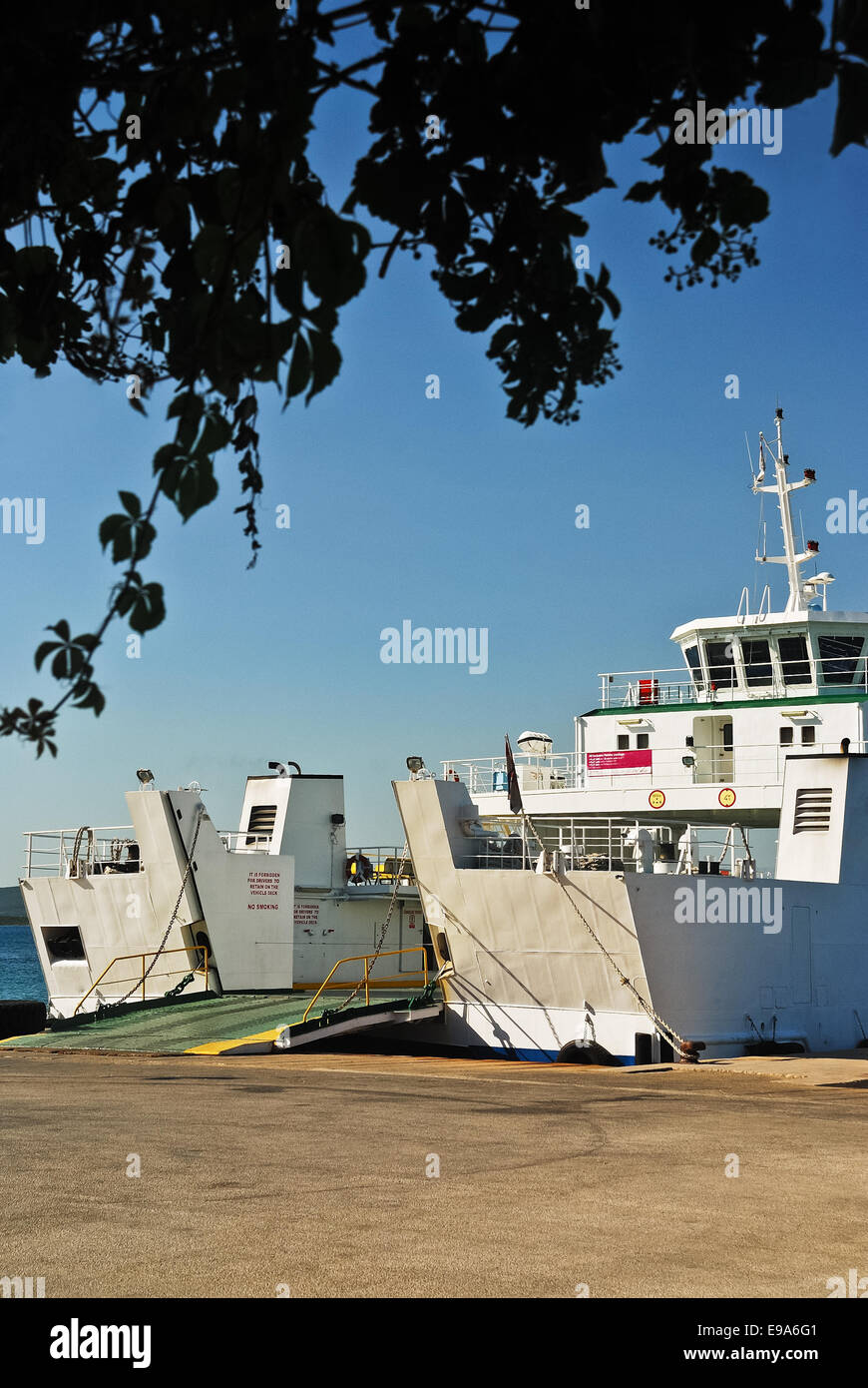 Car ferry boat door hi-res stock photography and images - Alamy