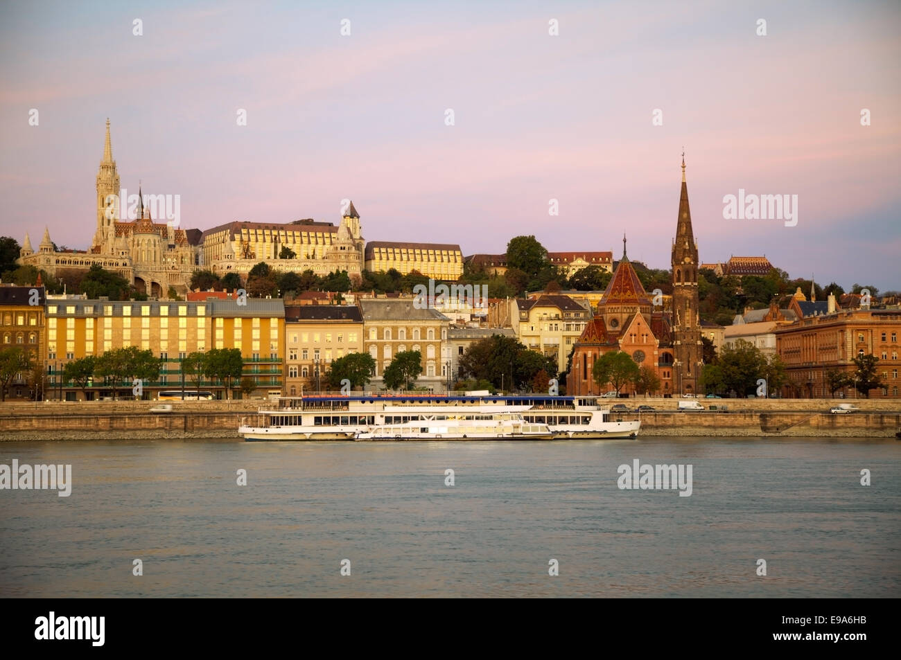 Old Budapest overview Stock Photo - Alamy