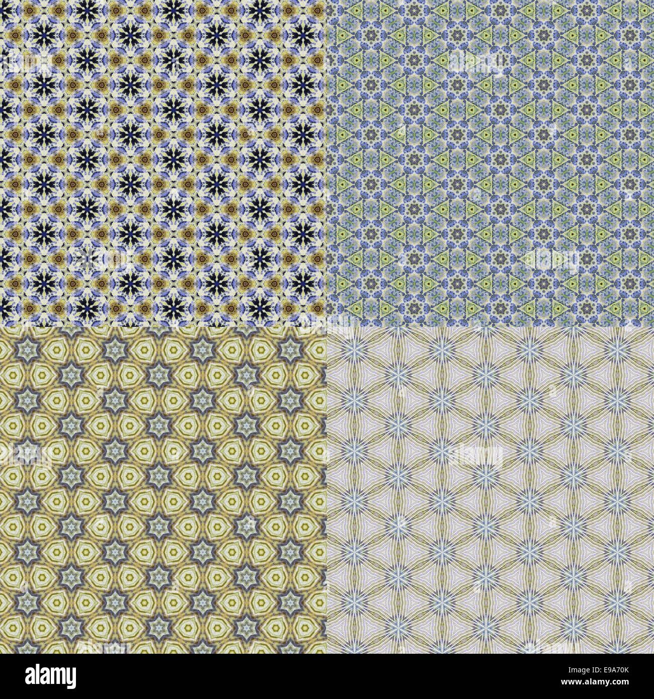 set vintage shabby background with classy patterns Stock Photo - Alamy