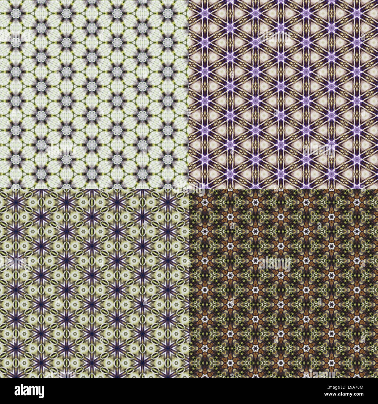 set vintage shabby background with classy patterns Stock Photo - Alamy