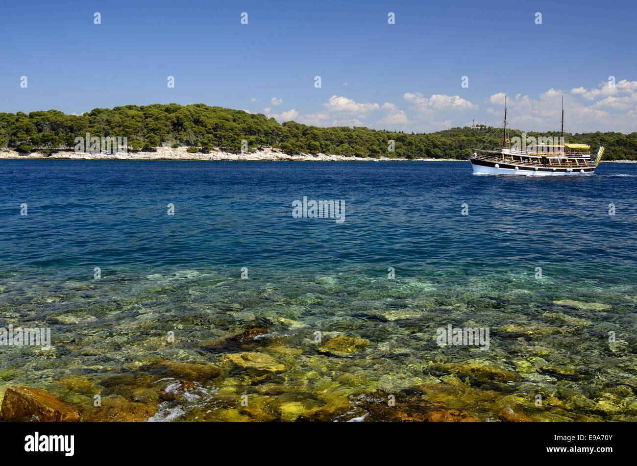 Red Island (Croatia Stock Photo - Alamy