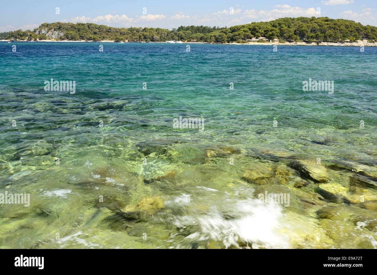 Red Island (Croatia Stock Photo - Alamy