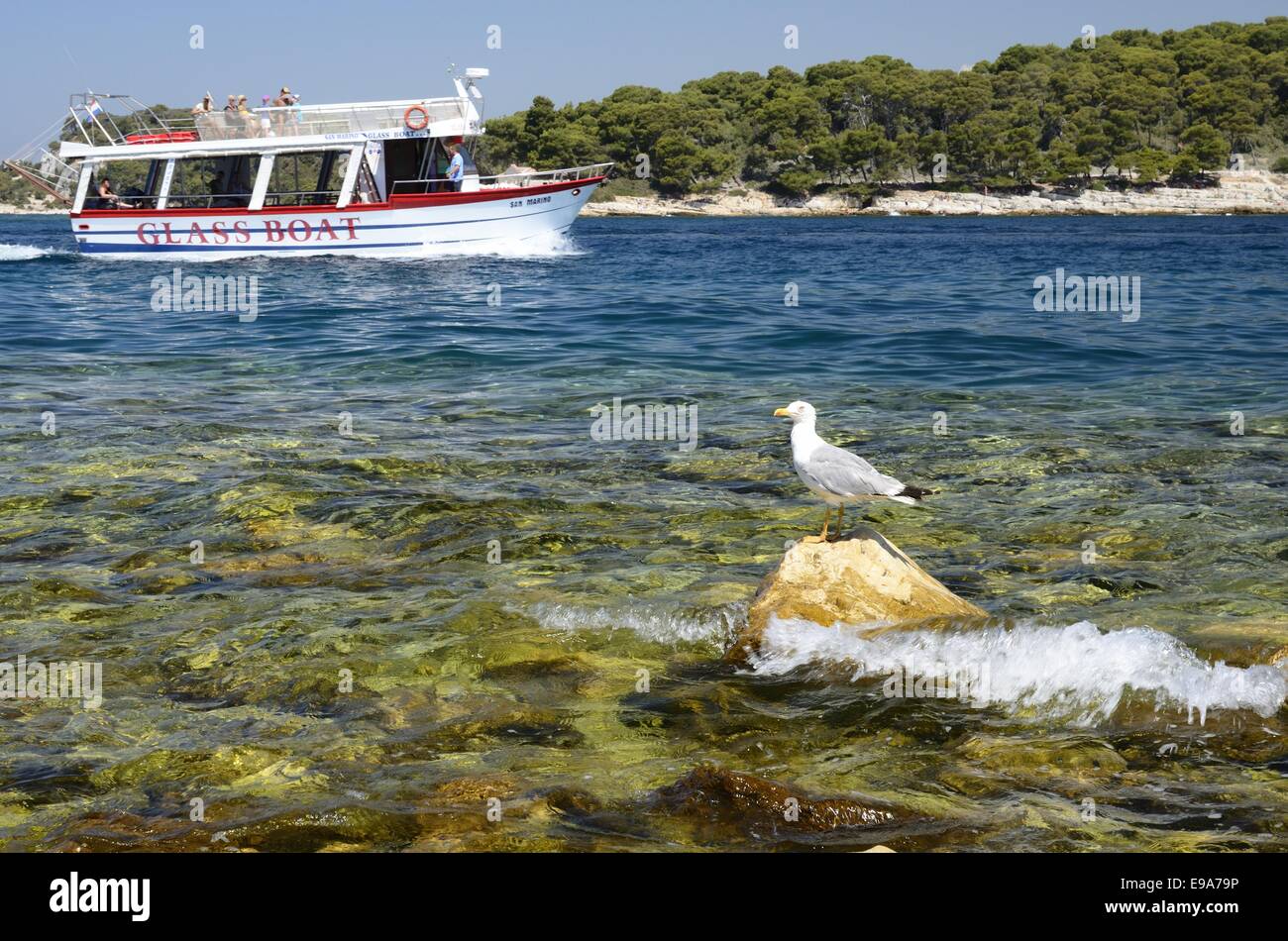 Red Island (Croatia Stock Photo - Alamy