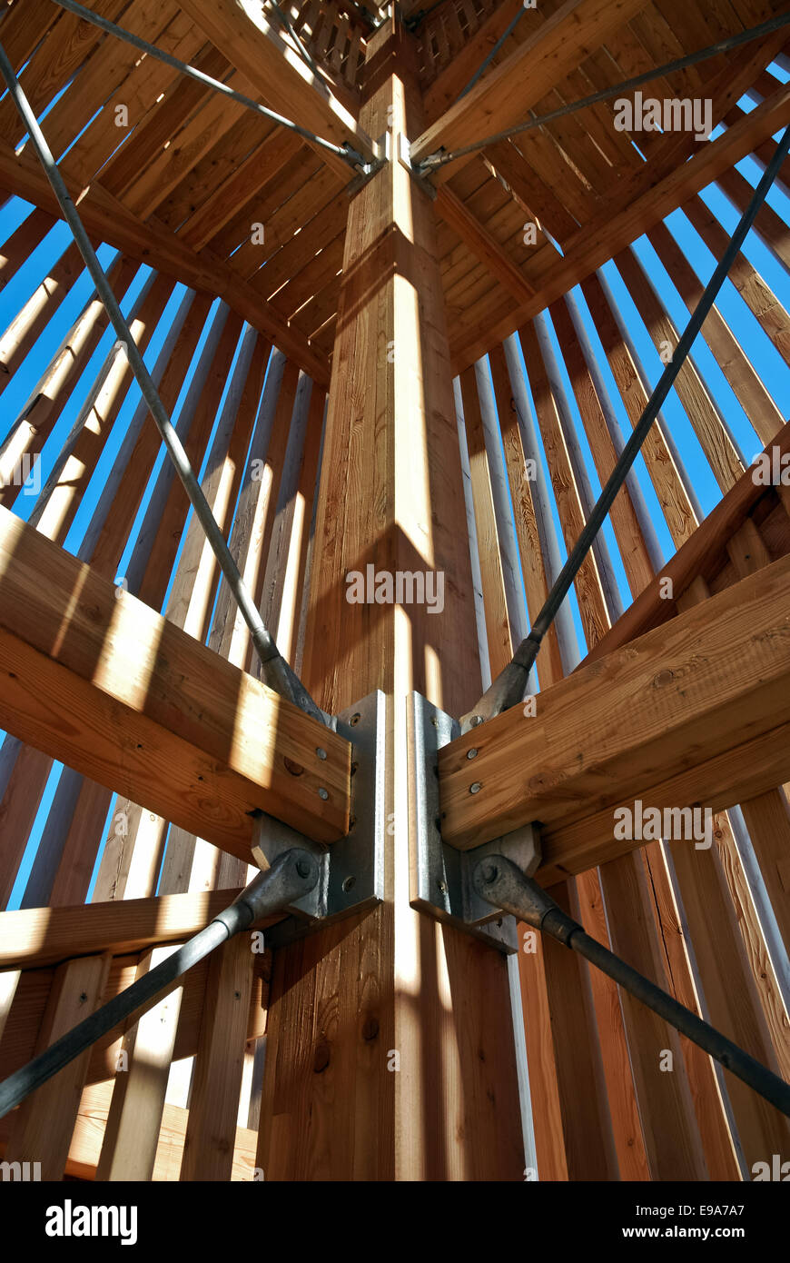 Watchtower stairs hi-res stock photography and images - Alamy