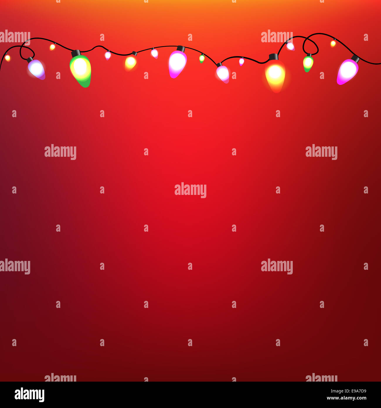 Bulb garland hi-res stock photography and images - Alamy