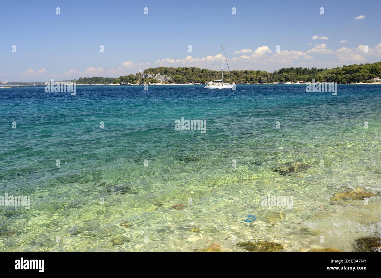 Red Island (Croatia Stock Photo - Alamy