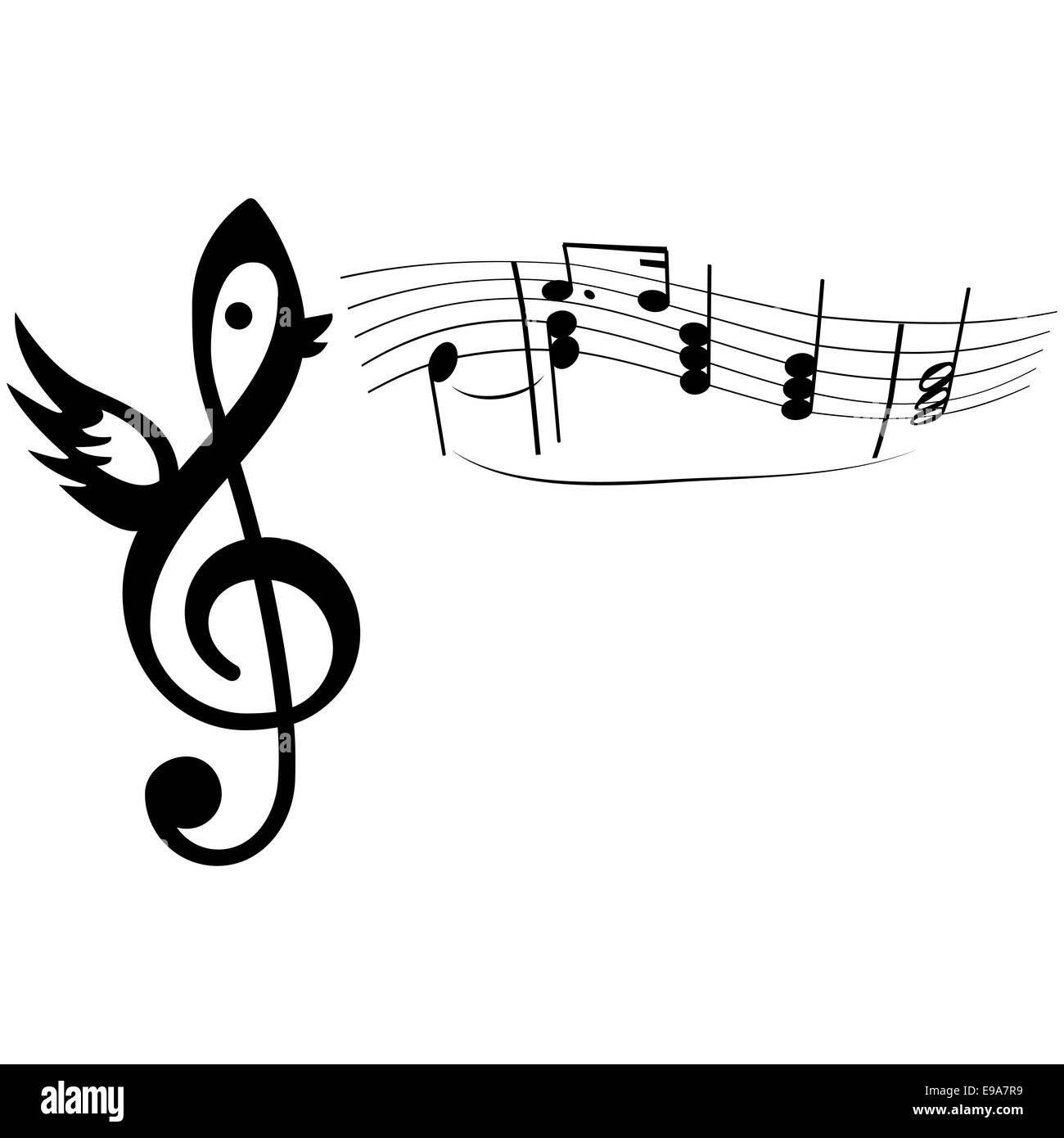Little bird singing hi-res stock photography and images - Alamy