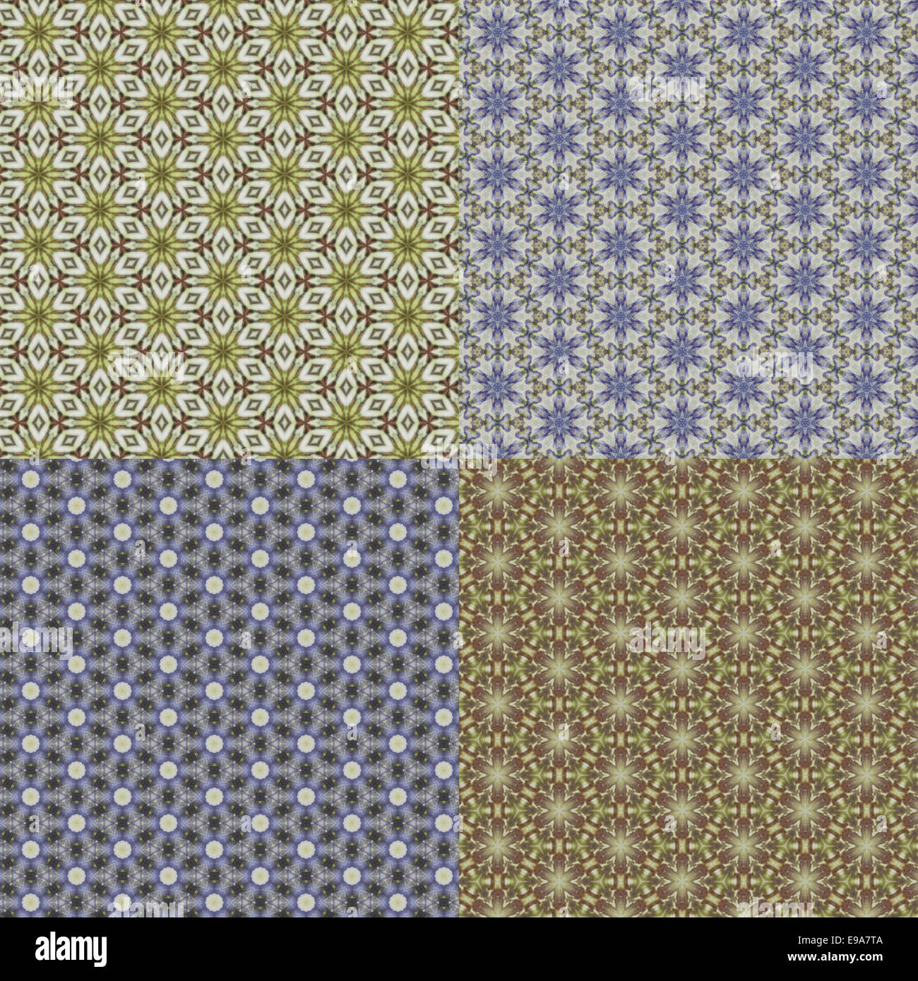 Set vintage shabby background with classy patterns Stock Photo - Alamy