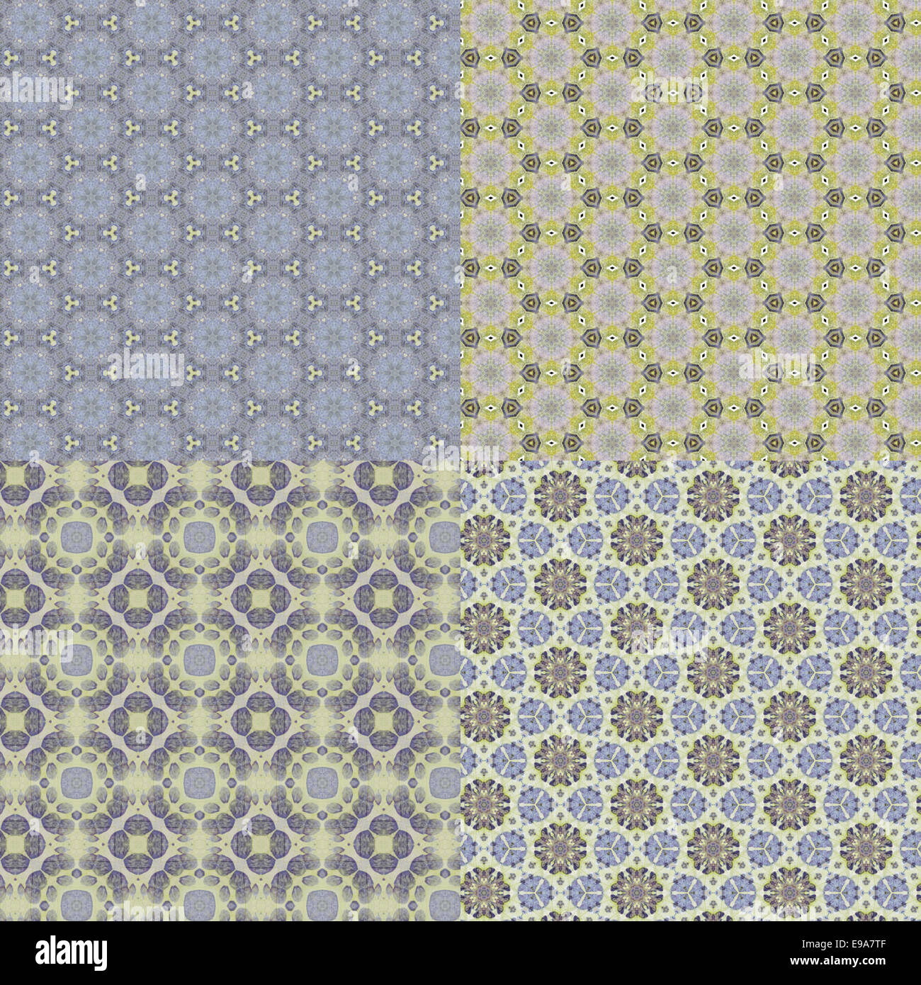 Set vintage shabby background with classy patterns Stock Photo - Alamy