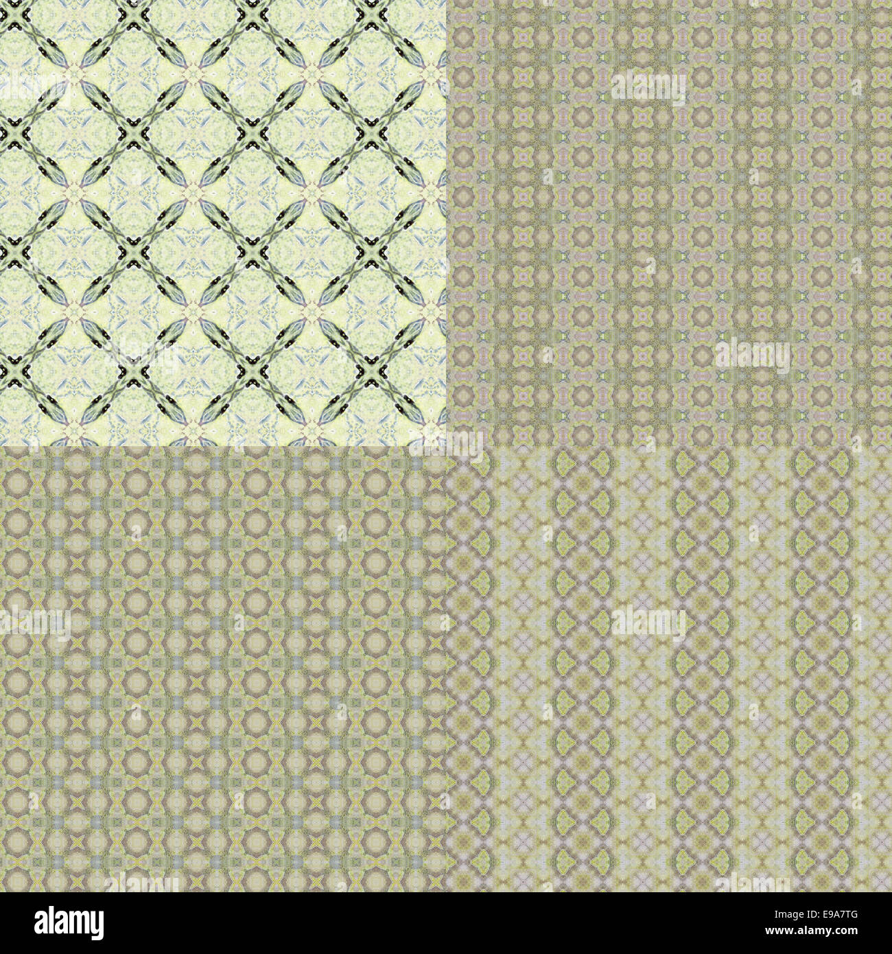 Set vintage shabby background with classy patterns Stock Photo - Alamy