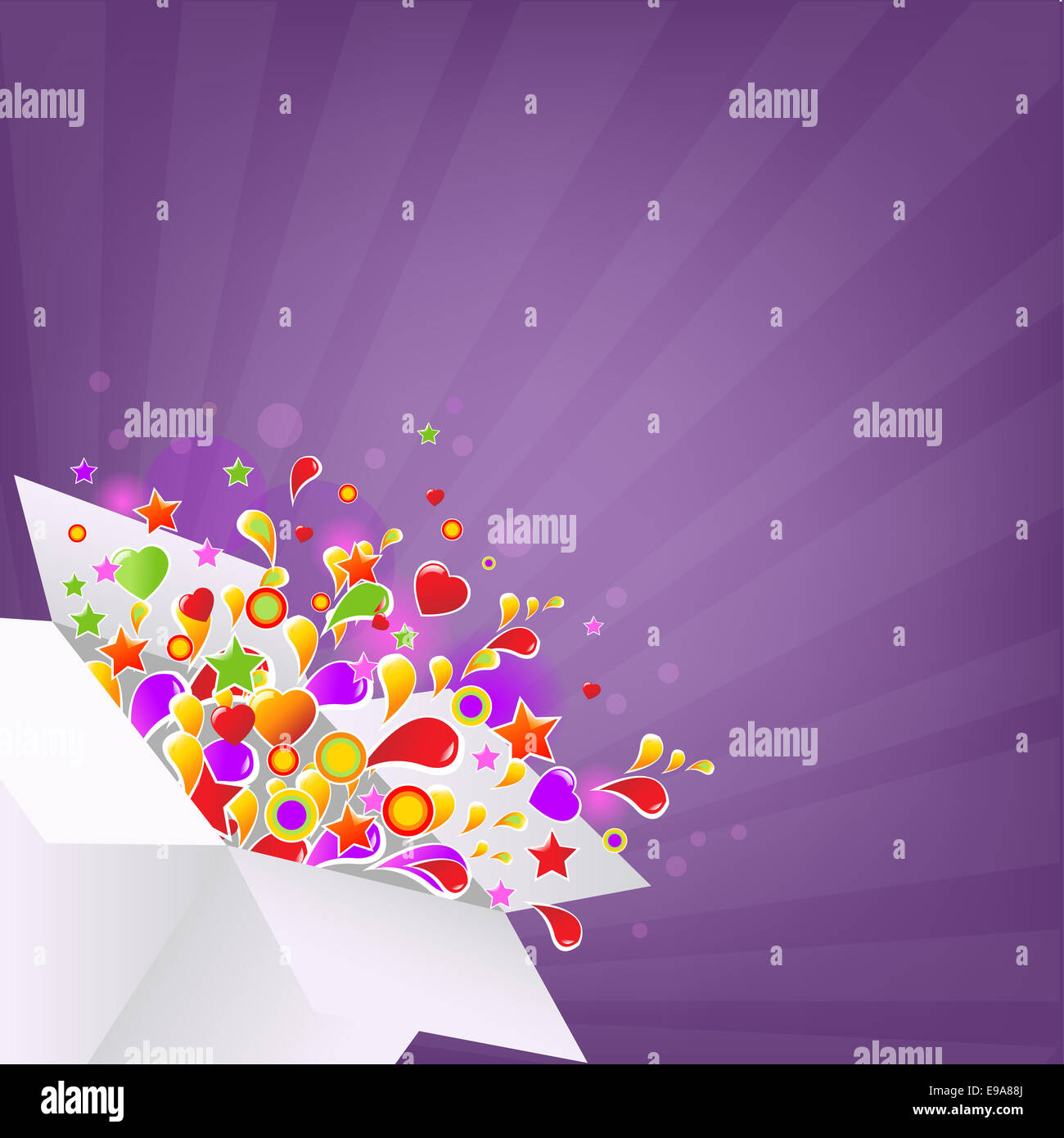 Colorful box hi-res stock photography and images - Alamy