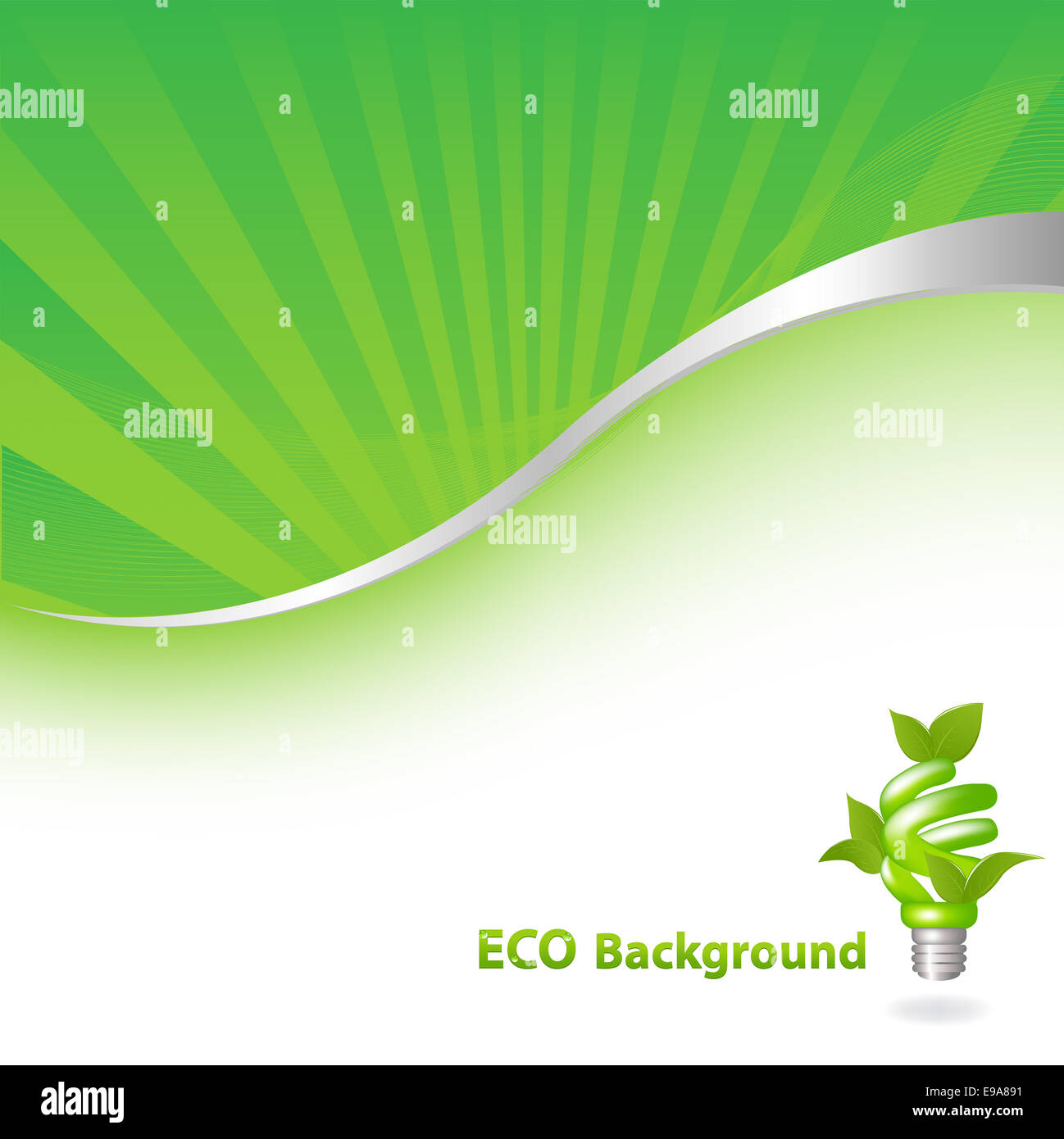 Eco Green Background Stock Photo - Alamy