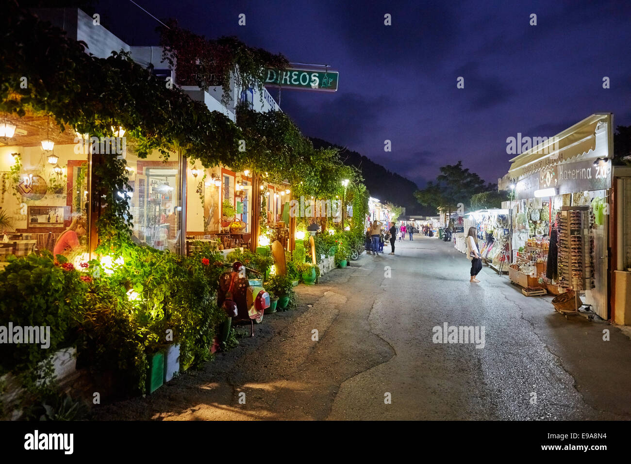 Zia village, Kos, Greek Island Stock Photo - Alamy