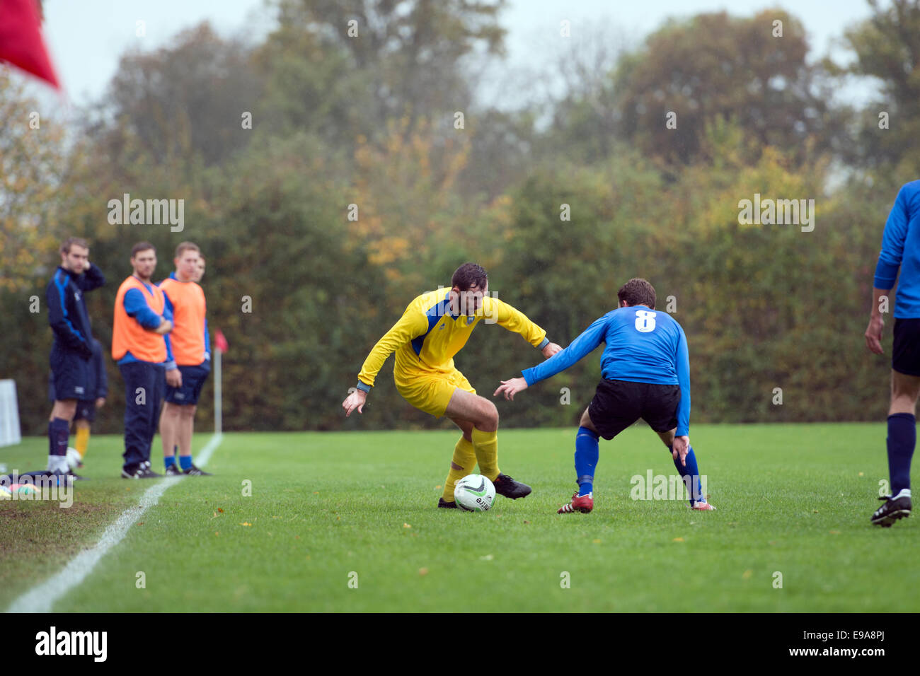 Uk football pitches hi-res stock photography and images - Alamy