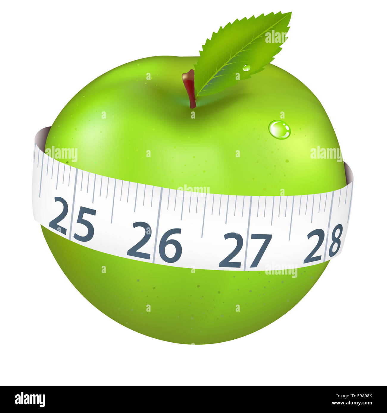 Fruit size measurement hi-res stock photography and images - Alamy