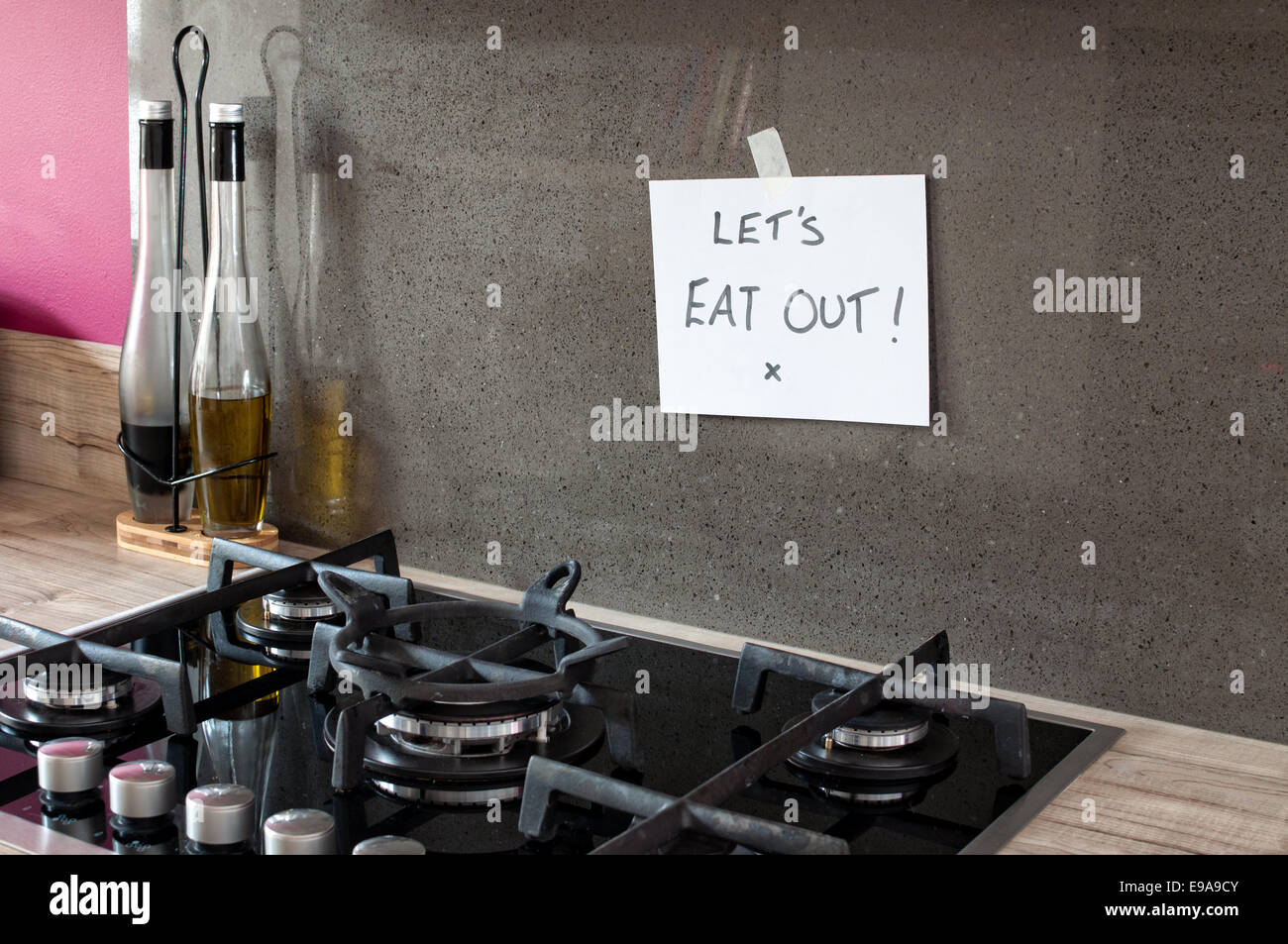 Let's Eat Out! Stock Photo - Alamy