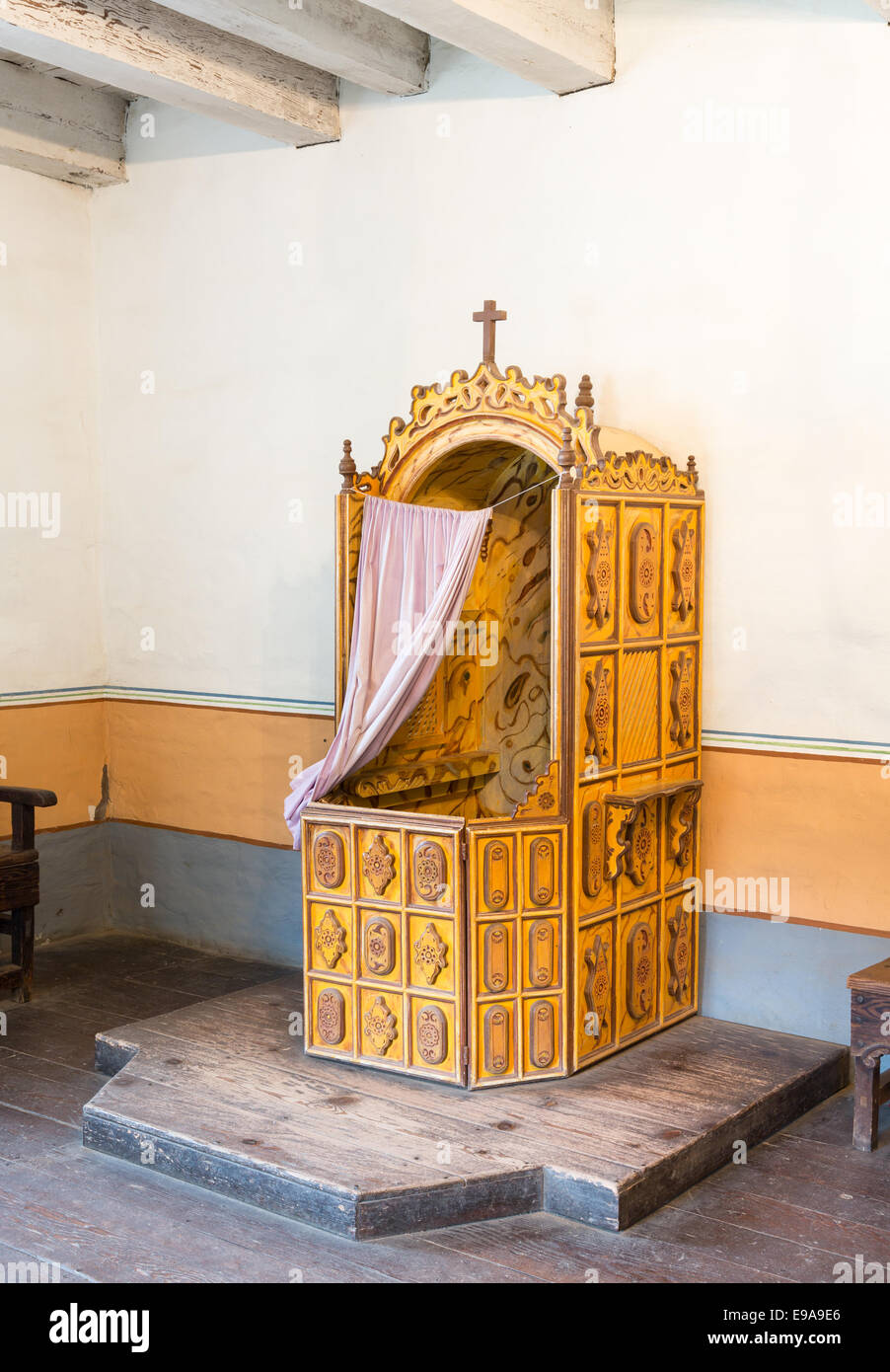 La Purisima Conception mission CA Stock Photo - Alamy