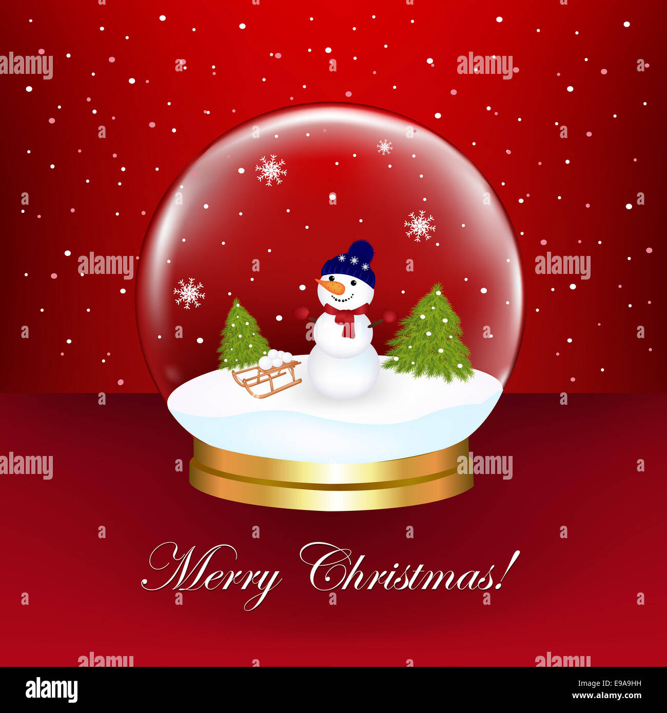 Inside snow globe hi-res stock photography and images - Alamy