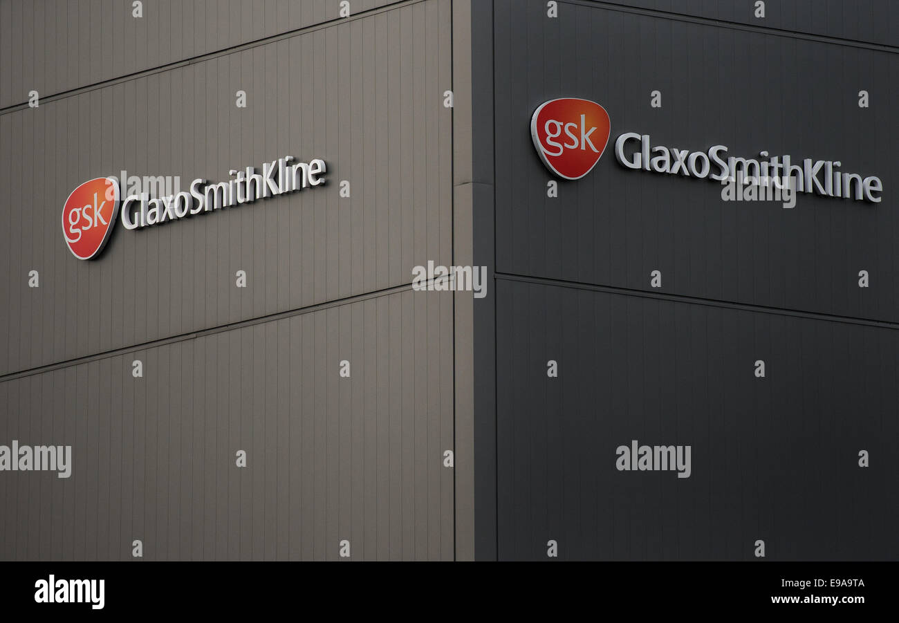 Glaxosmithkline gsk production building hi-res stock photography and ...