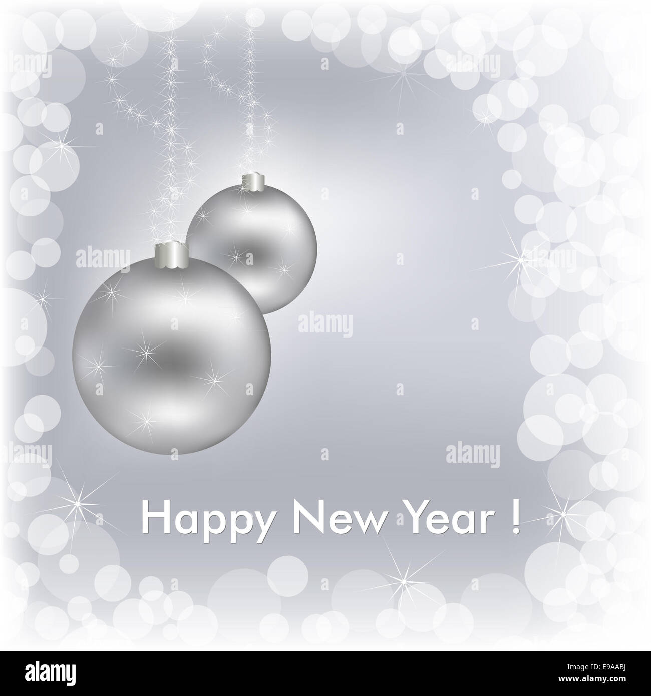 New year decoration beautiful Cut Out Stock Images & Pictures - Alamy