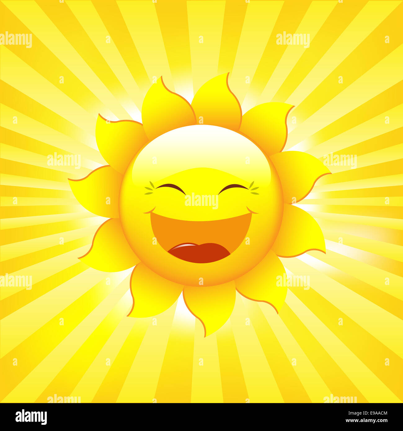 Sun star rays of sunlight Cut Out Stock Images & Pictures - Alamy