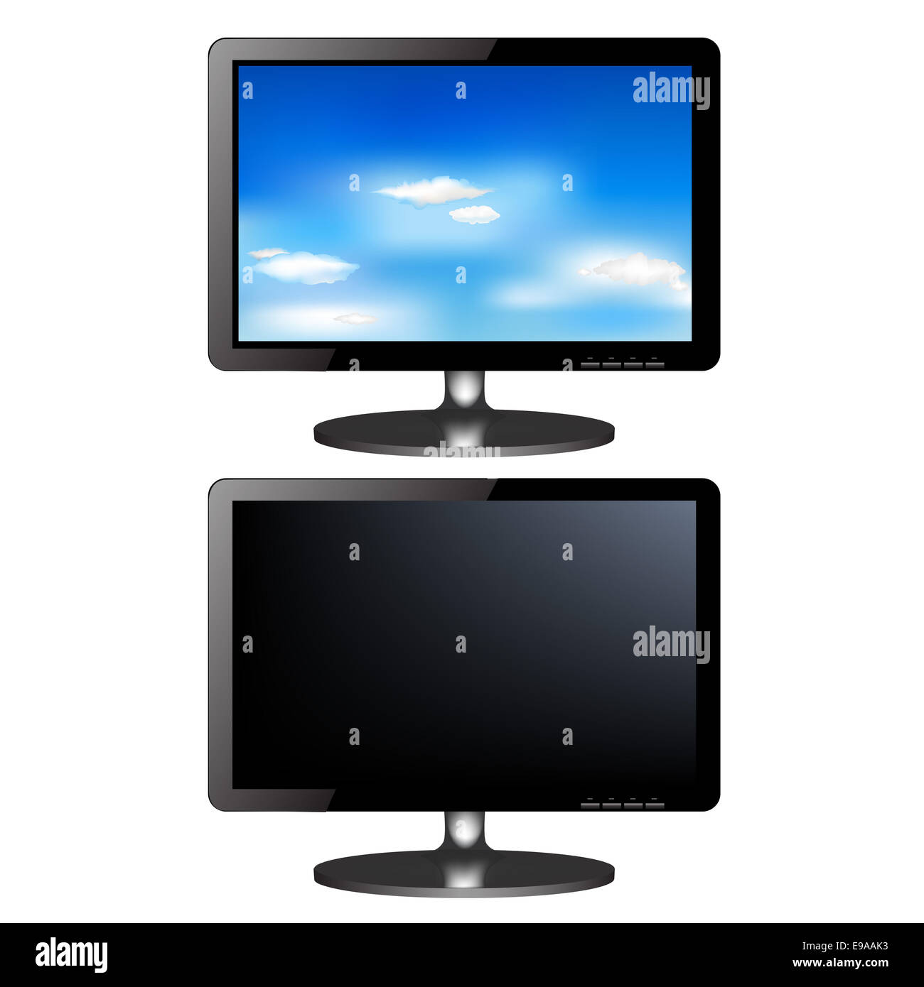 Lsd Tv Monitor Stock Photo - Alamy