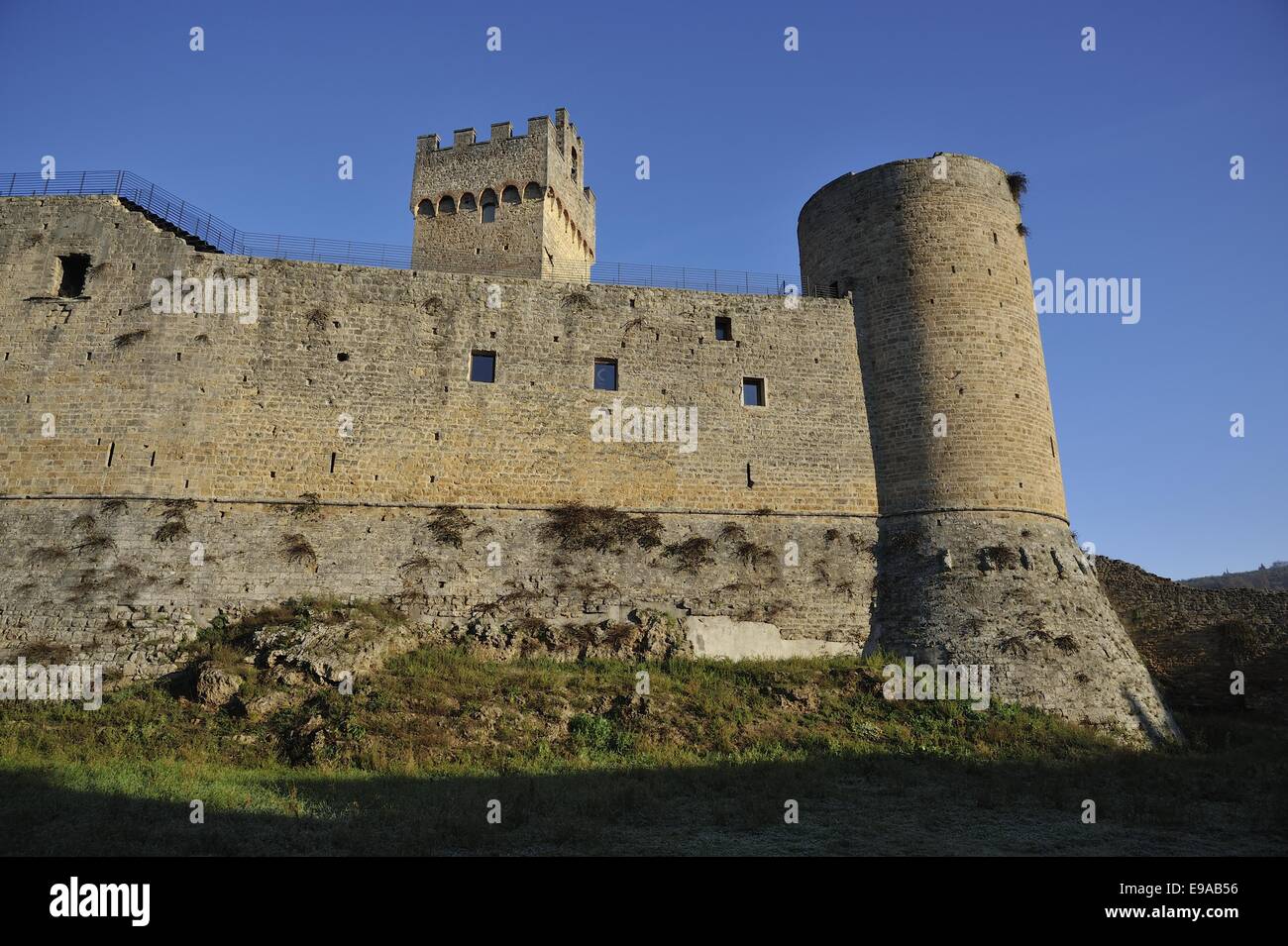 Castle of staggia hi-res stock photography and images - Alamy