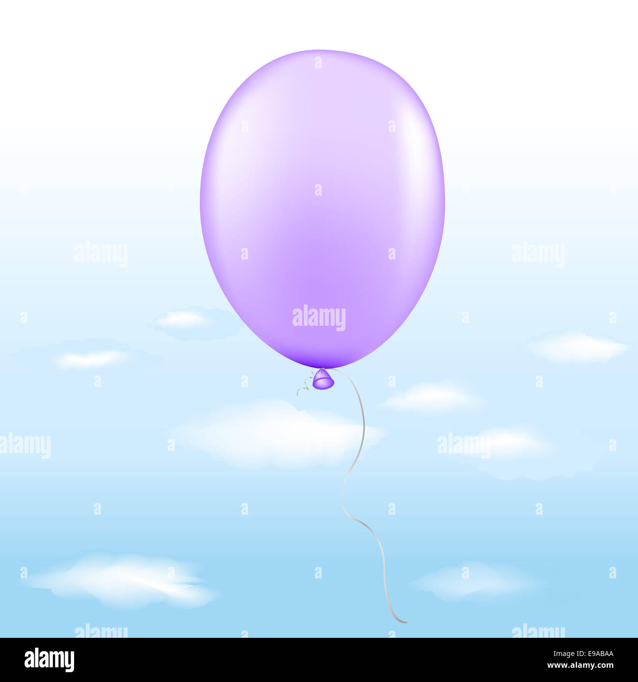 Violet balloon hi-res stock photography and images - Alamy