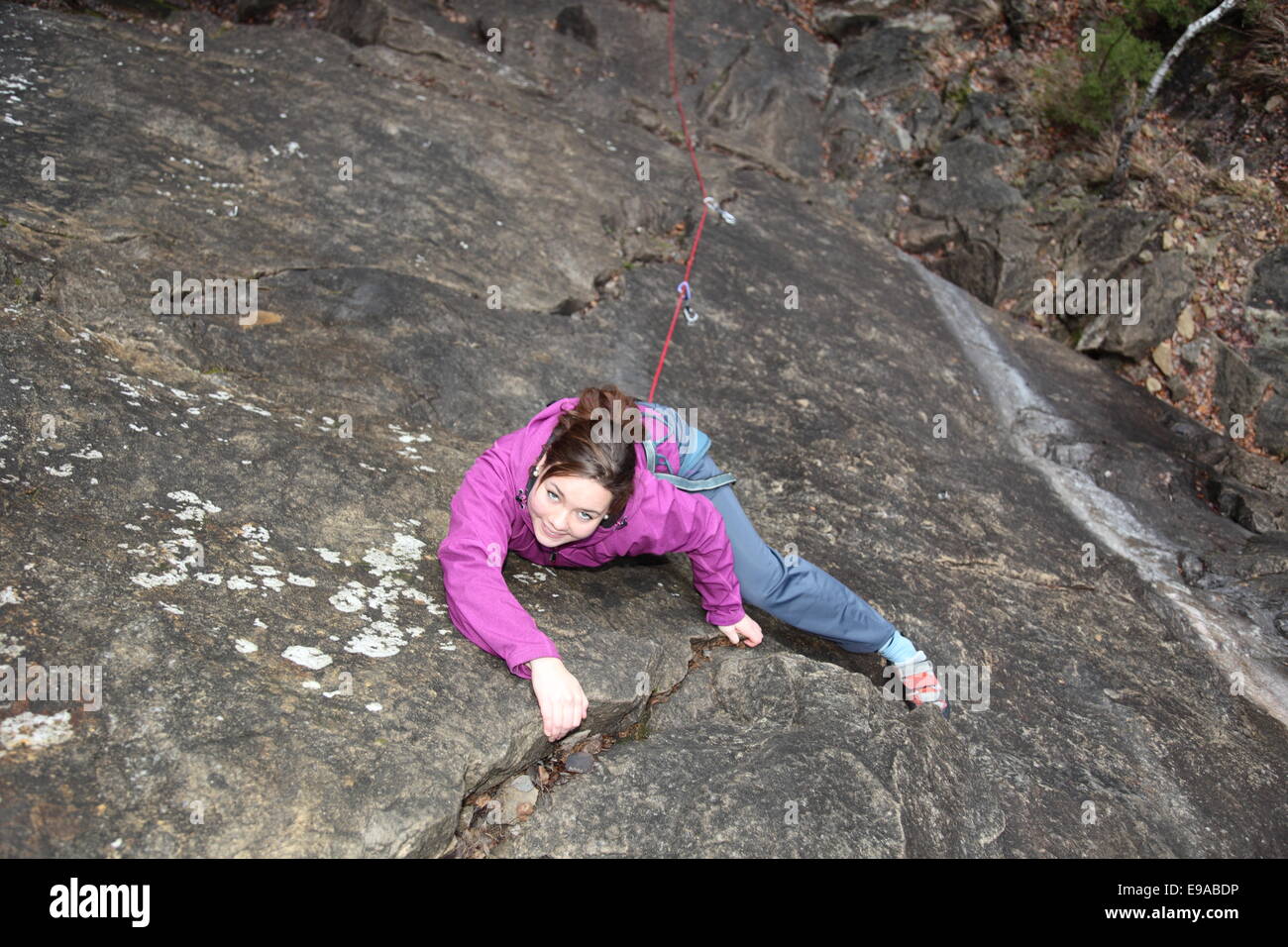 Rope route park hi-res stock photography and images - Alamy