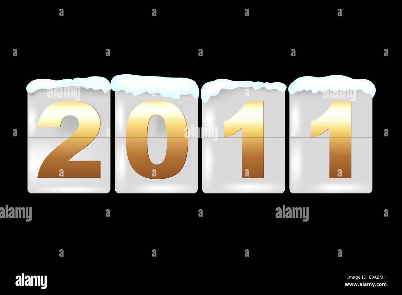 New Year Counter Stock Photo - Alamy