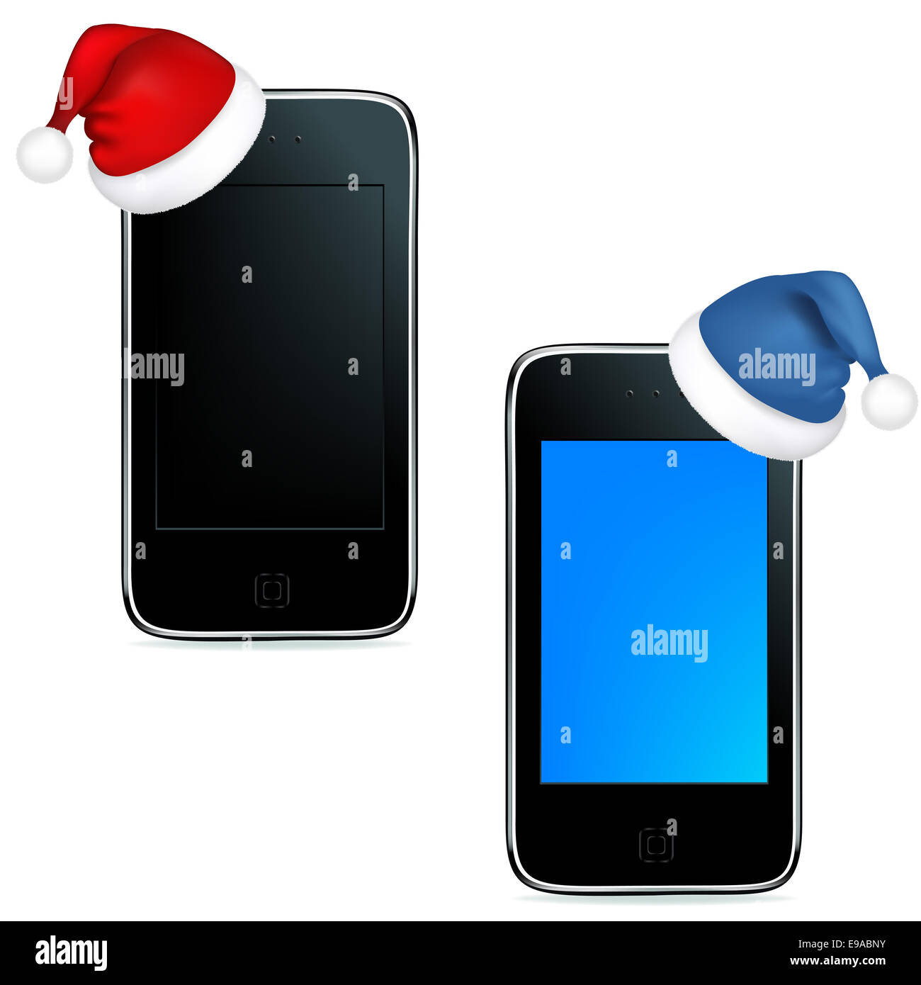 Call santa Cut Out Stock Images & Pictures - Alamy