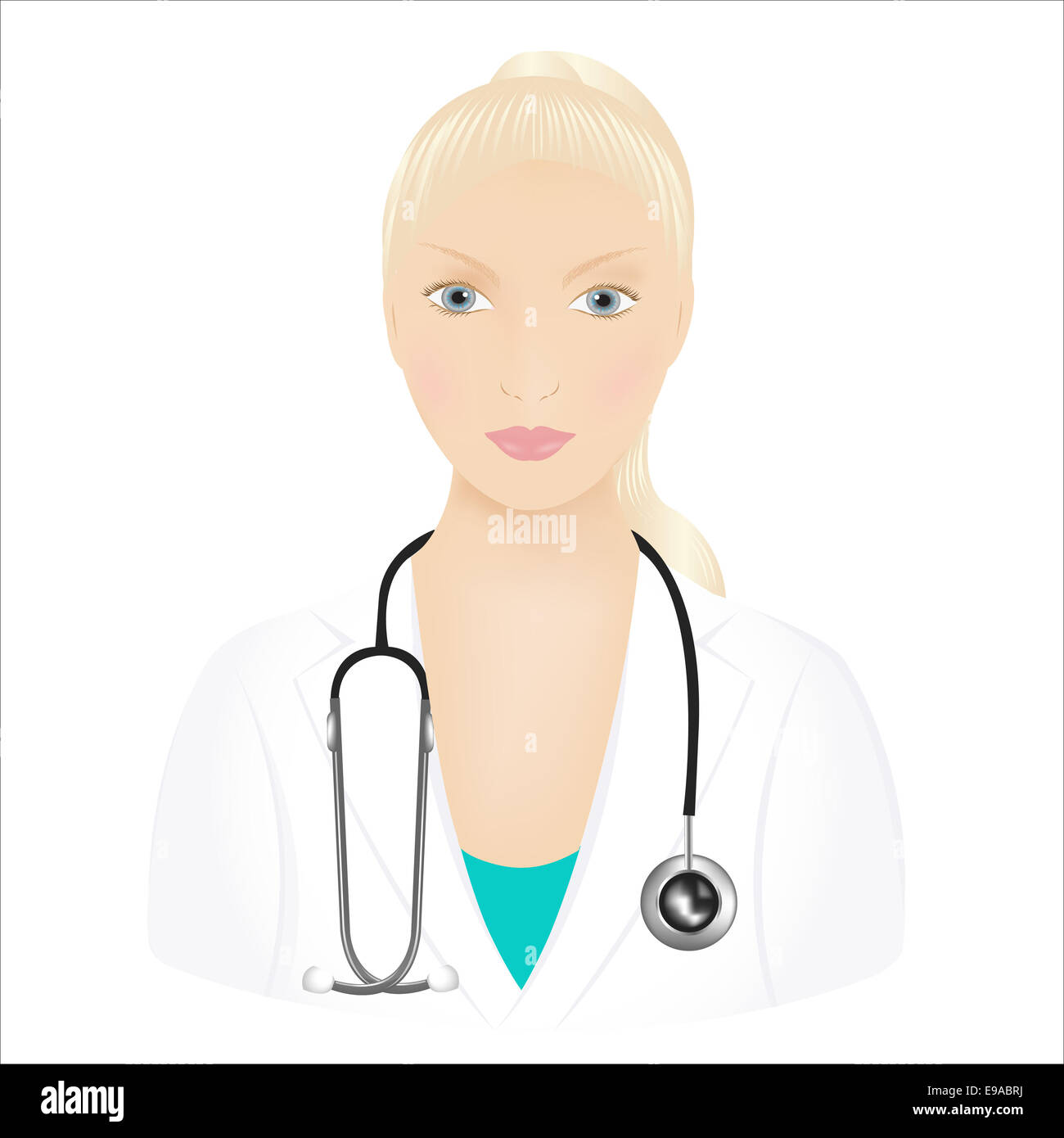 Happy doctor senior woman Cut Out Stock Images & Pictures - Alamy