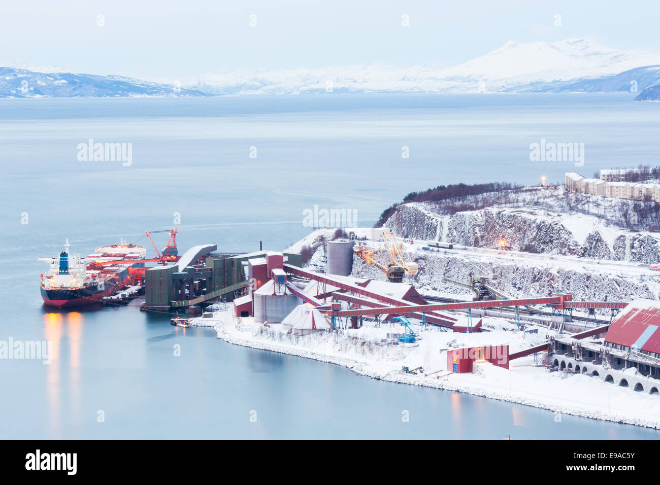 Iron Ore Mine Factory Stock Photo - Alamy