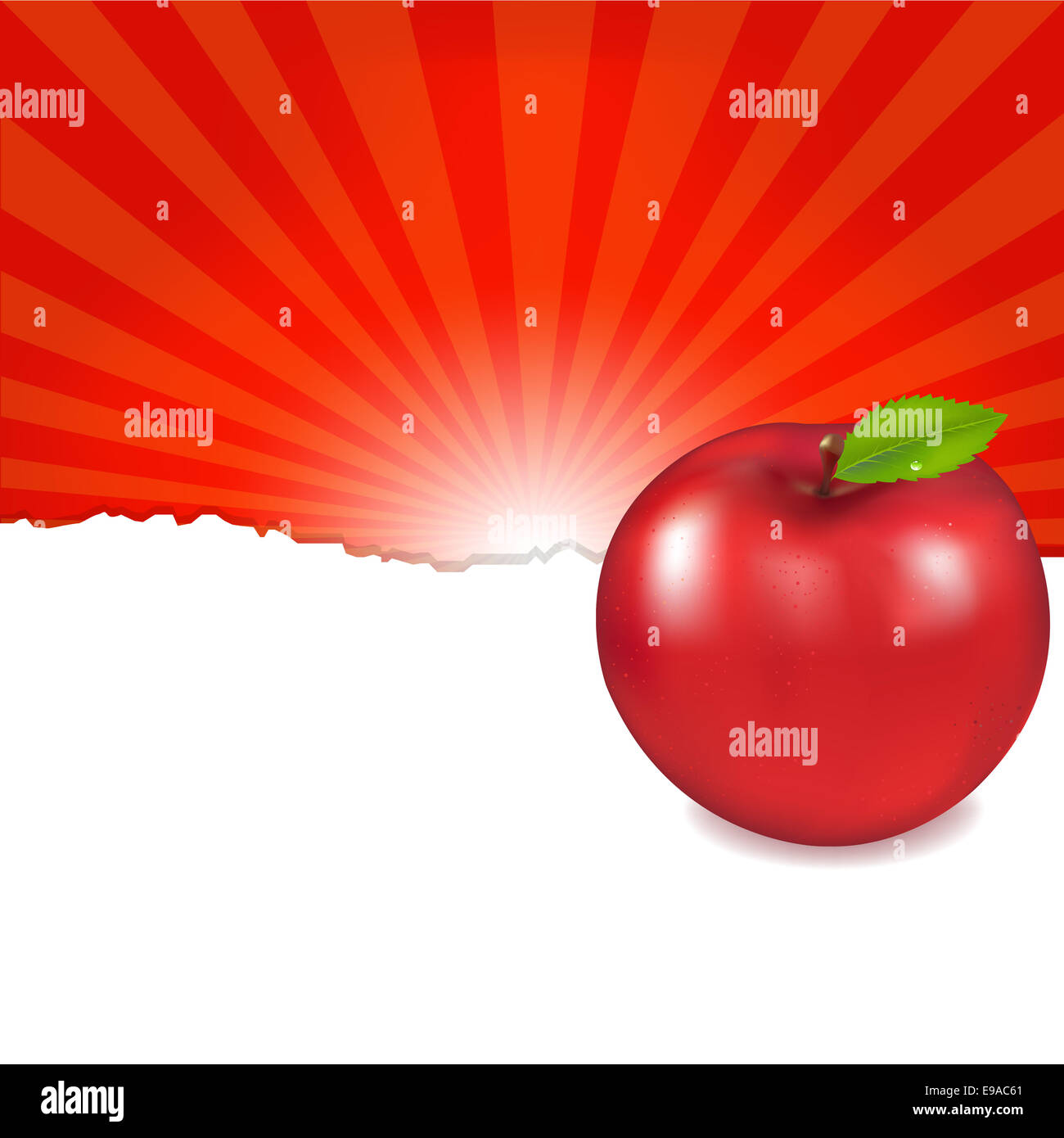 Apple sunburst hi-res stock photography and images - Alamy