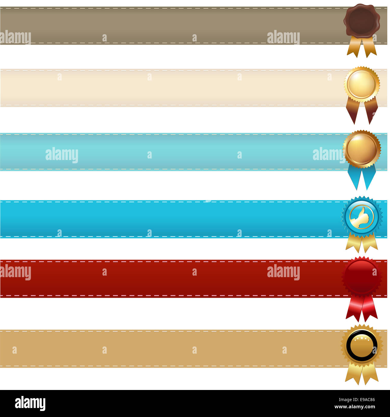 Service ribbons hi-res stock photography and images - Alamy