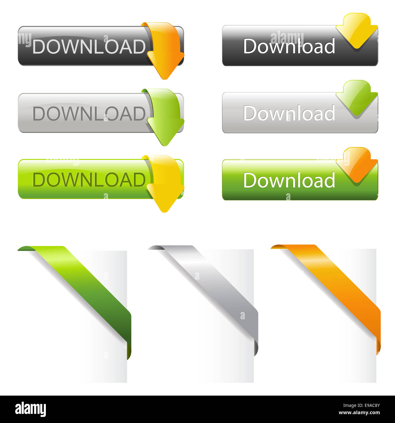 Set Web Elements Stock Photo - Alamy Set Web Elements Stock Photo - Alamy