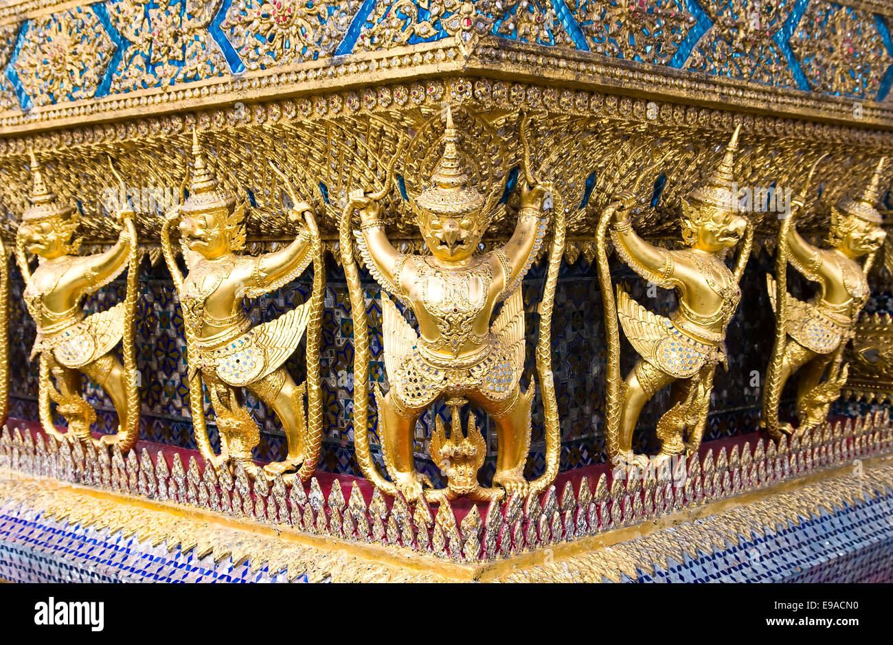 Golden Garuda at grand palace Thailand Stock Photo - Alamy