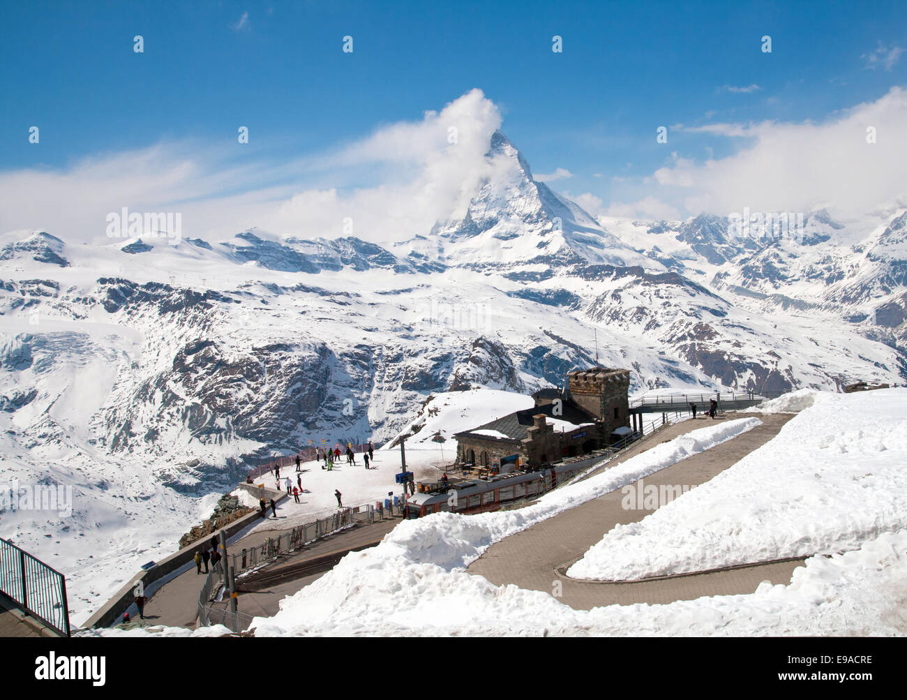 Matterhorn Peak Alps, Switzerland Stock Photo - Alamy