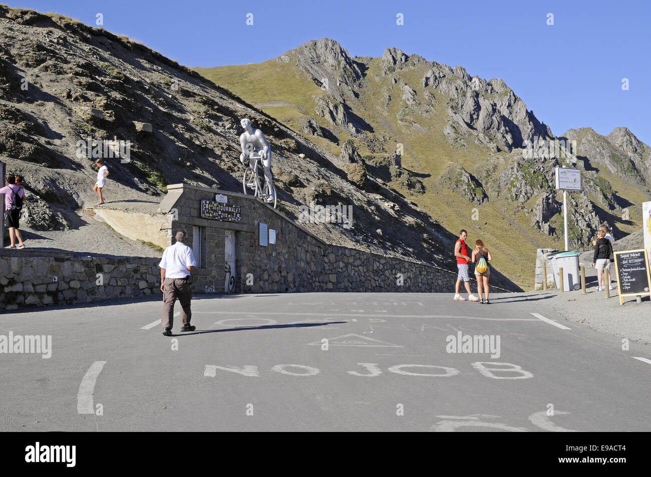 Col du Tourmalet, mountain, Bareges, France Stock Photo - Alamy